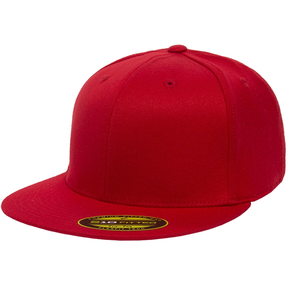 Yupoong Flexfit 6-Panel High-Profile Premium Fitted Cap, Style 6210C ...