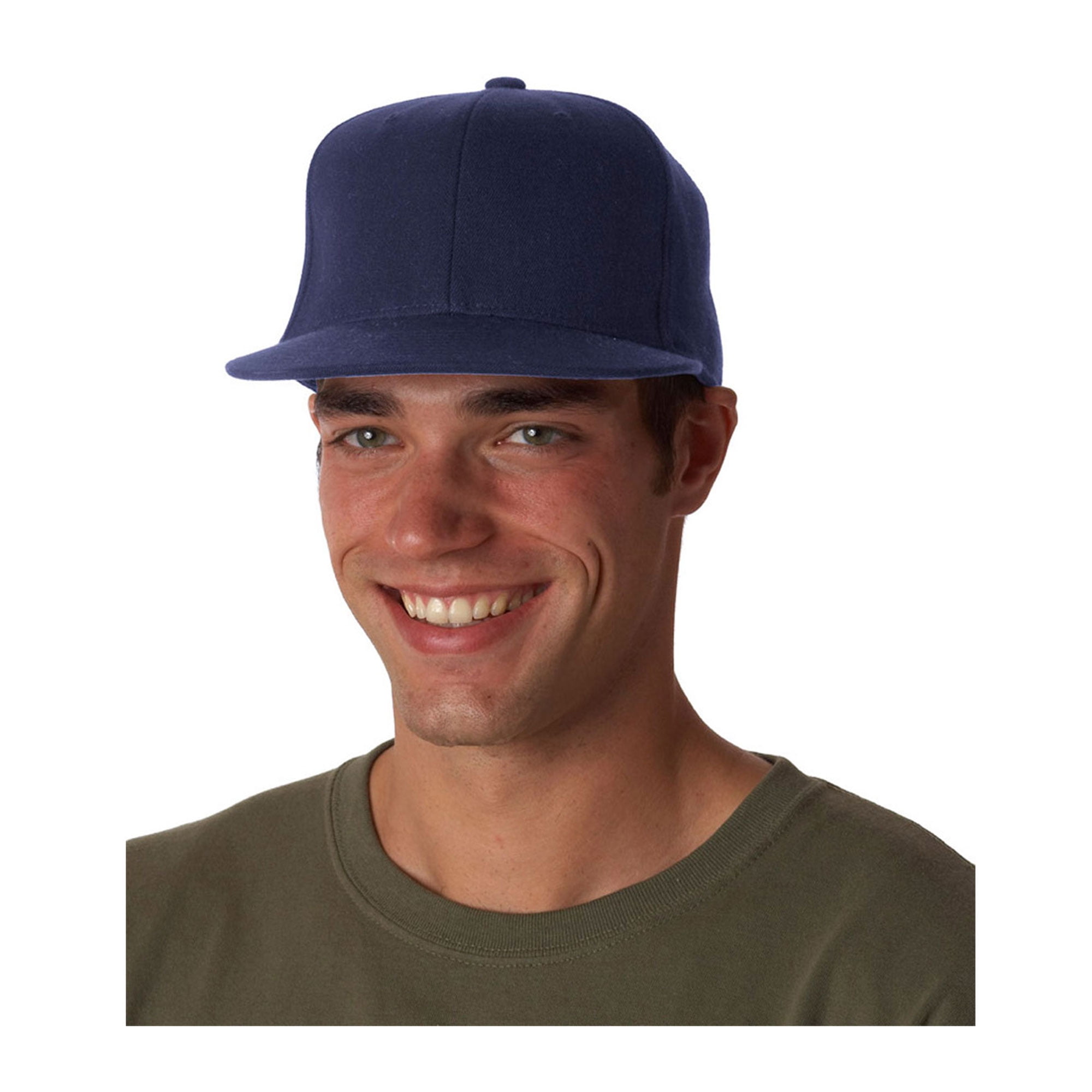 Yupoong Flexfit 6-Panel High-Profile Premium Fitted Cap, Style 6210C ...