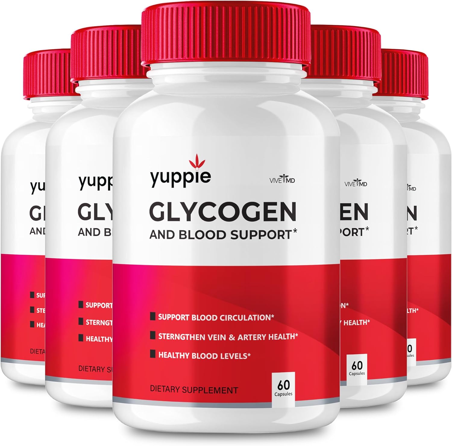 Yuppie Glycogen Blood Support Formula Supplement Capsules ...