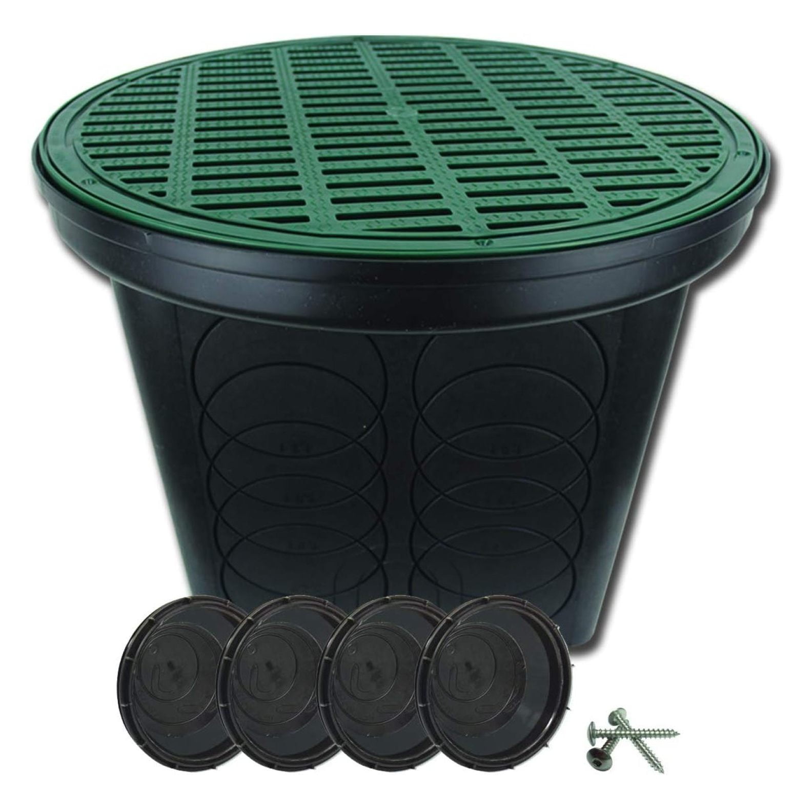 YuraZH 20" Round Catch Basin Kit - 6 Hole - Walmart.com