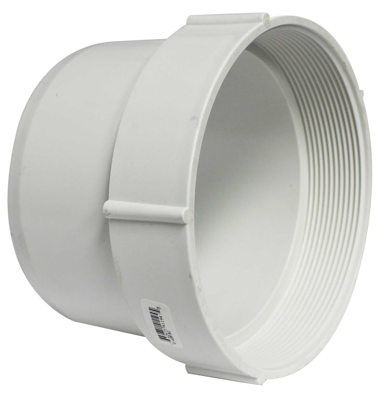YuraZH 414236BC PVC Sewer 6 Cleanout Adapter - Walmart.com