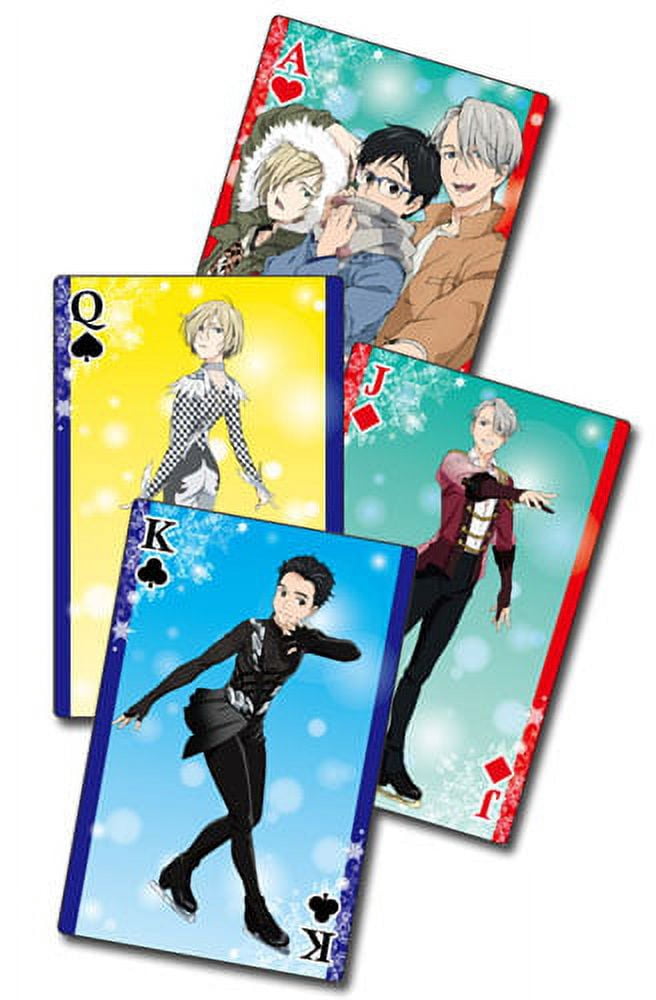 Yuri!!! On Ice Screenshots Anime Poker Playing Cards GE-51664 - Walmart.com