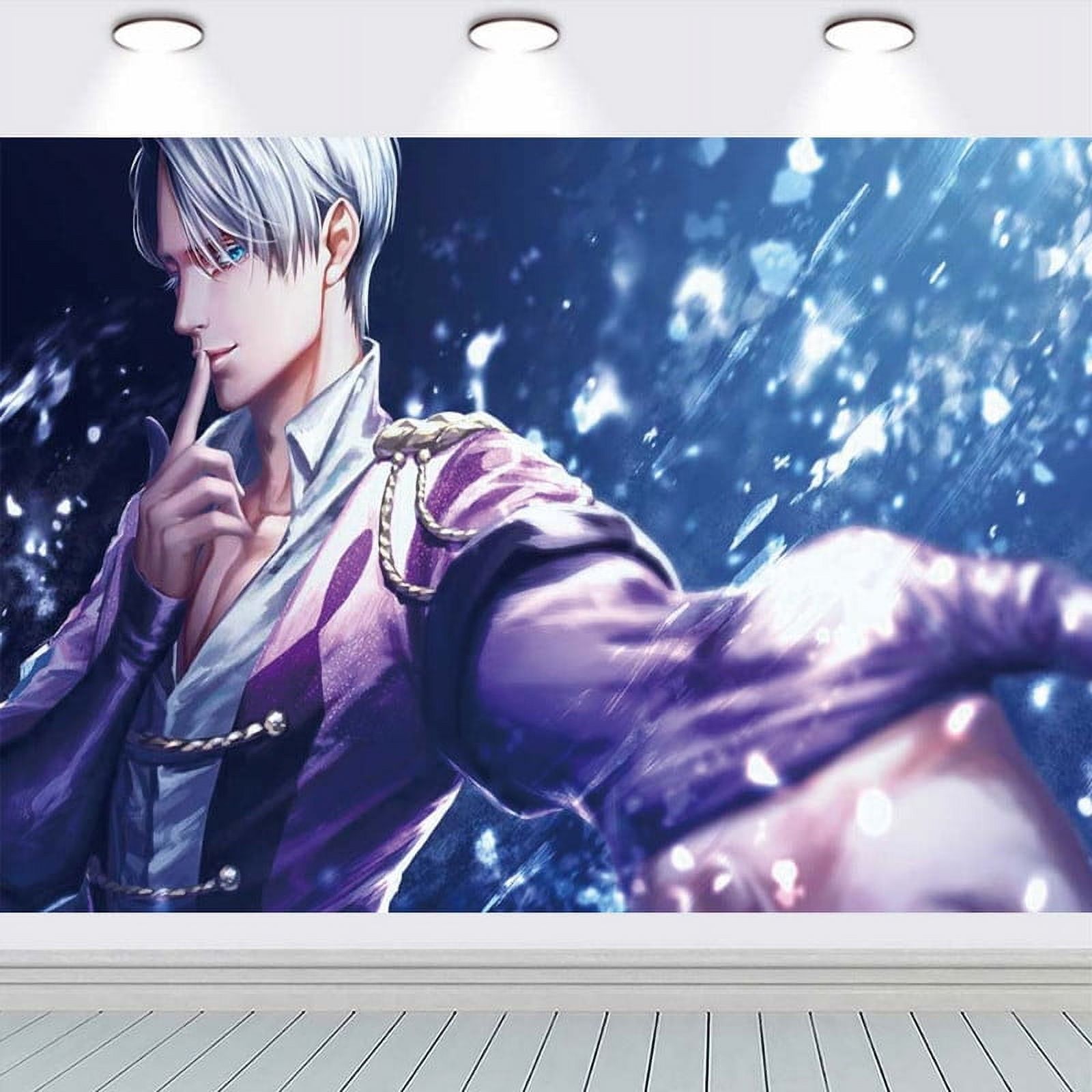 Yuri on ICE Party Supplies Backdrop Banner Poster Birthday Decorations ...