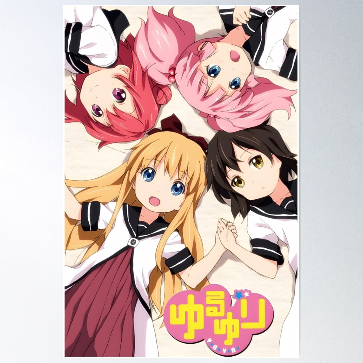 Yuru Yuri - Yoshikawa Chinatsu, Funami Yui, Akaza Akari, Toshinou ...