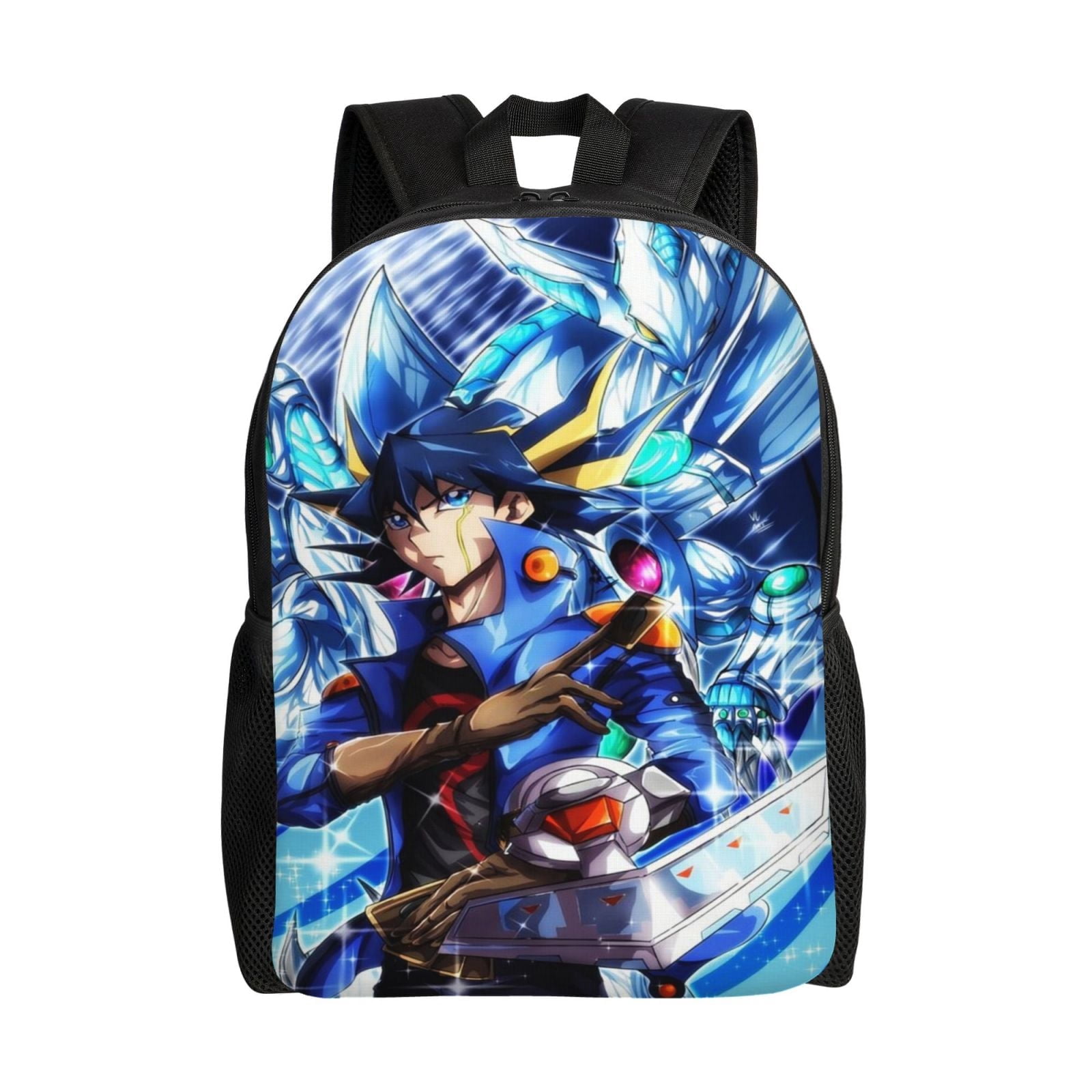 Yusei Fudo Anime Backpack Cartoon Travel Bags 3D Printed Casual ...