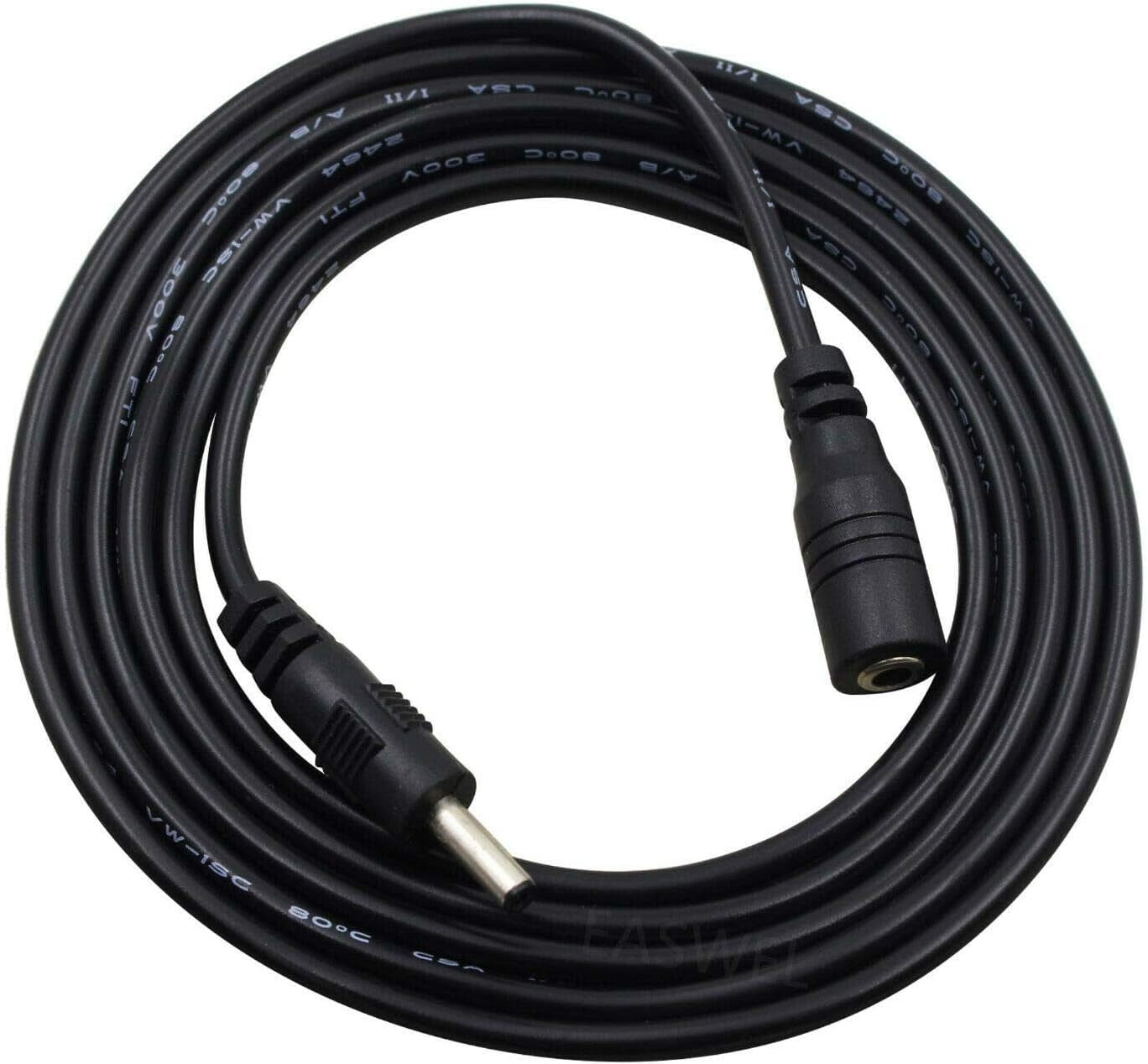 Yustda 10 Ft Extension Cable Power Supply Cord Replacement for Foscam ...