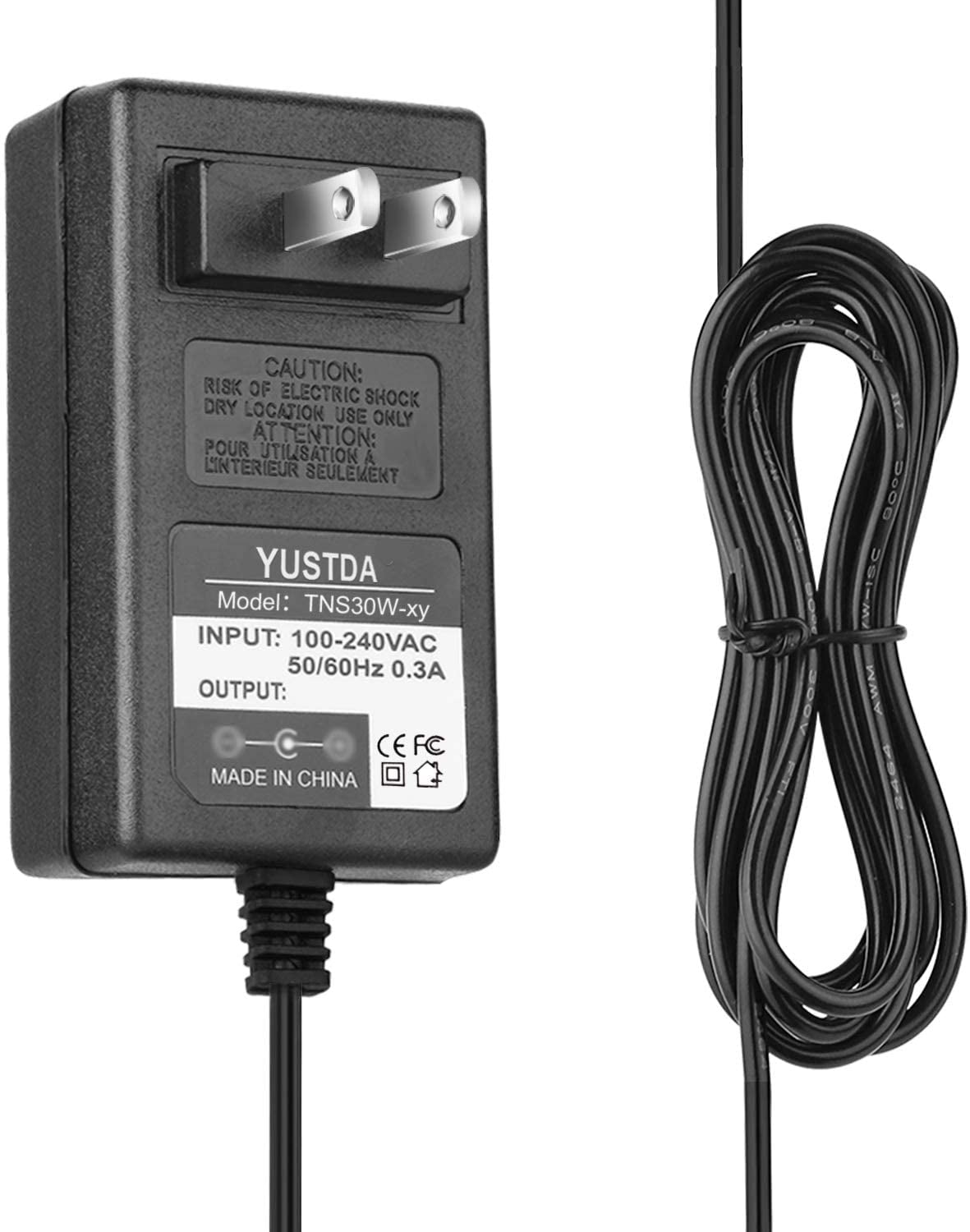 Yustda 12V 2 Pin AC/DC Adapter Compatible with SonicWall TZ350 TZ300 ...