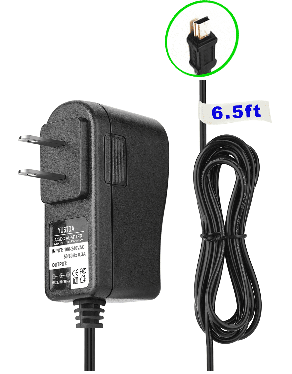 Yustda AC/DC Adapter Replacement for WelchAllyn Welch Allyn Connex ...