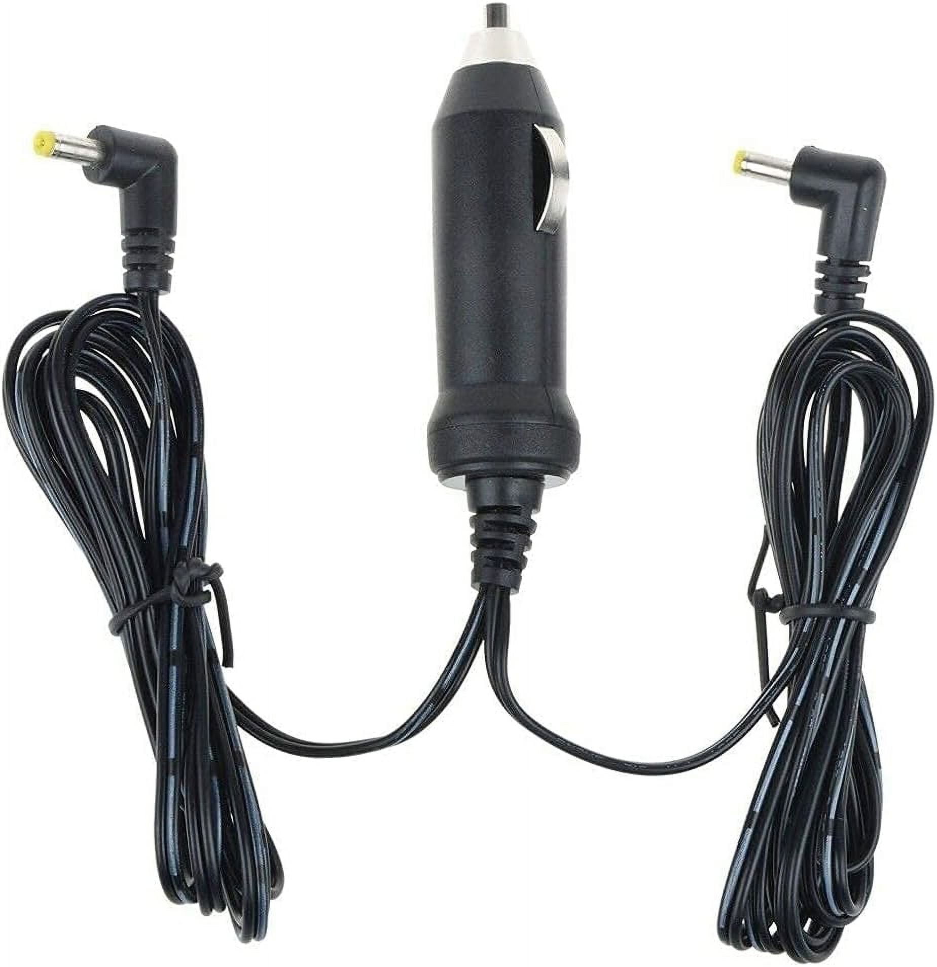 Yustda Car Charger Adapter Compatible with RCA DRP29101S 10" Dual ...