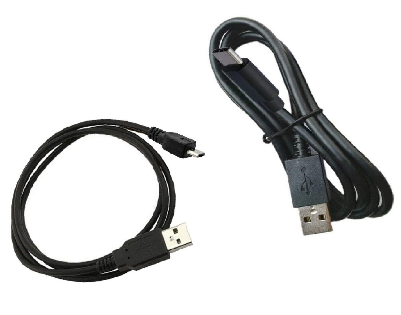 Yustda Mirco + Mini USB 5V DC Charging Cable Thru Port Charger Power ...