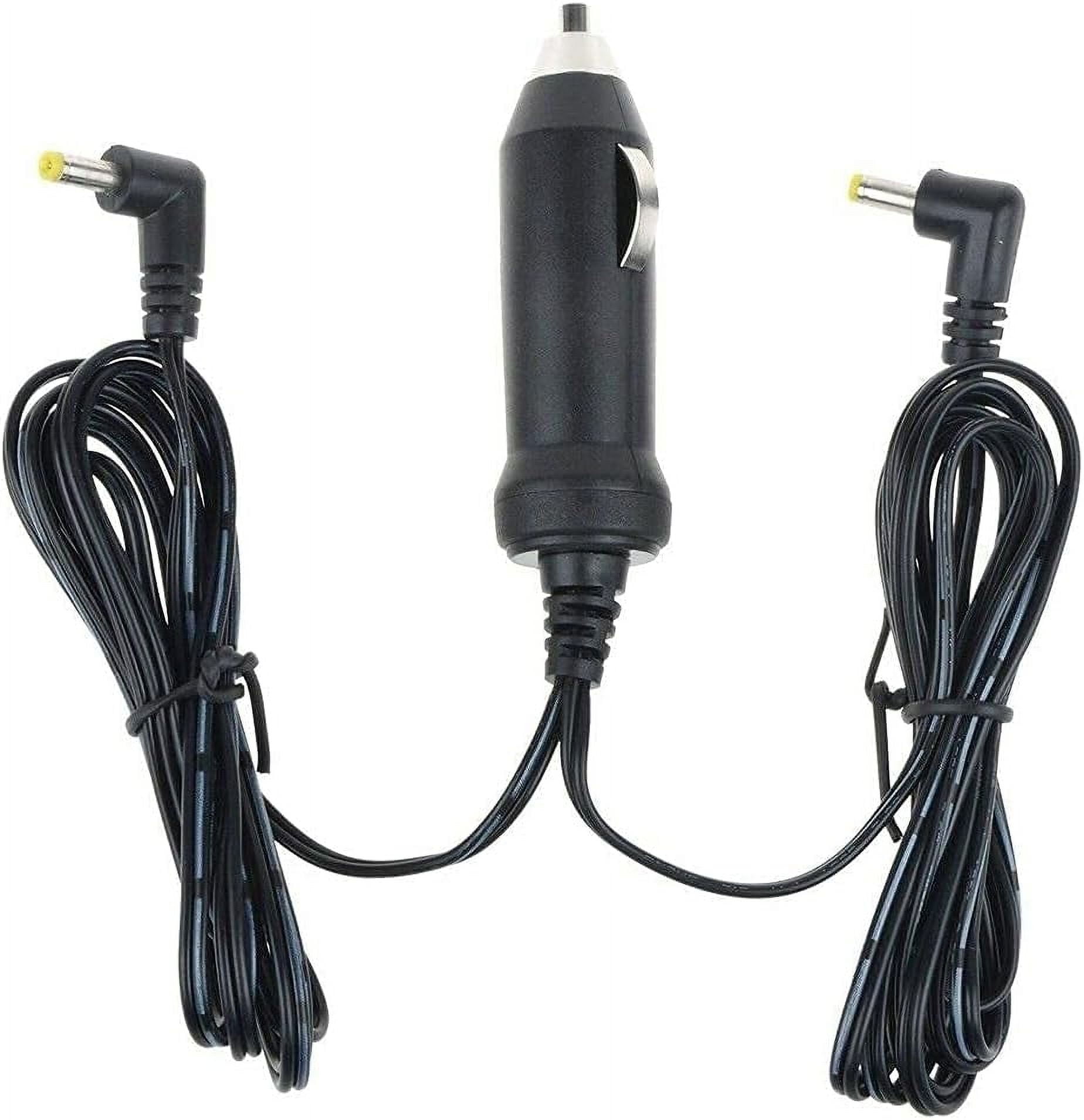 Yustda New Car DC Adapter Y Cable 2 Output Replacement for Sylvania ...