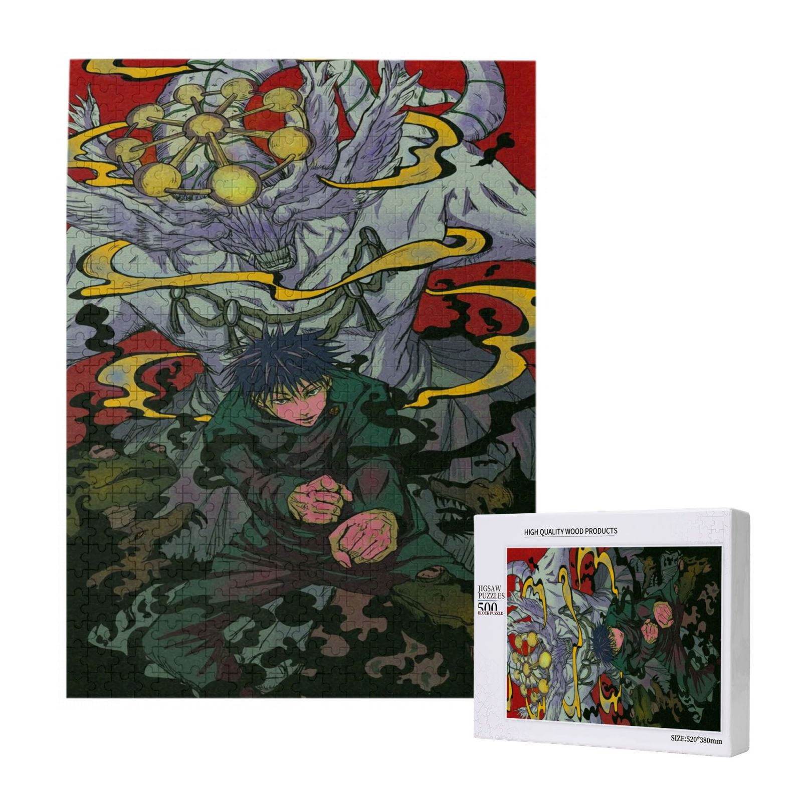 Yuta Okkotsu Jigsaw Puzzle Interactive Brain Teaser Board Game for ...