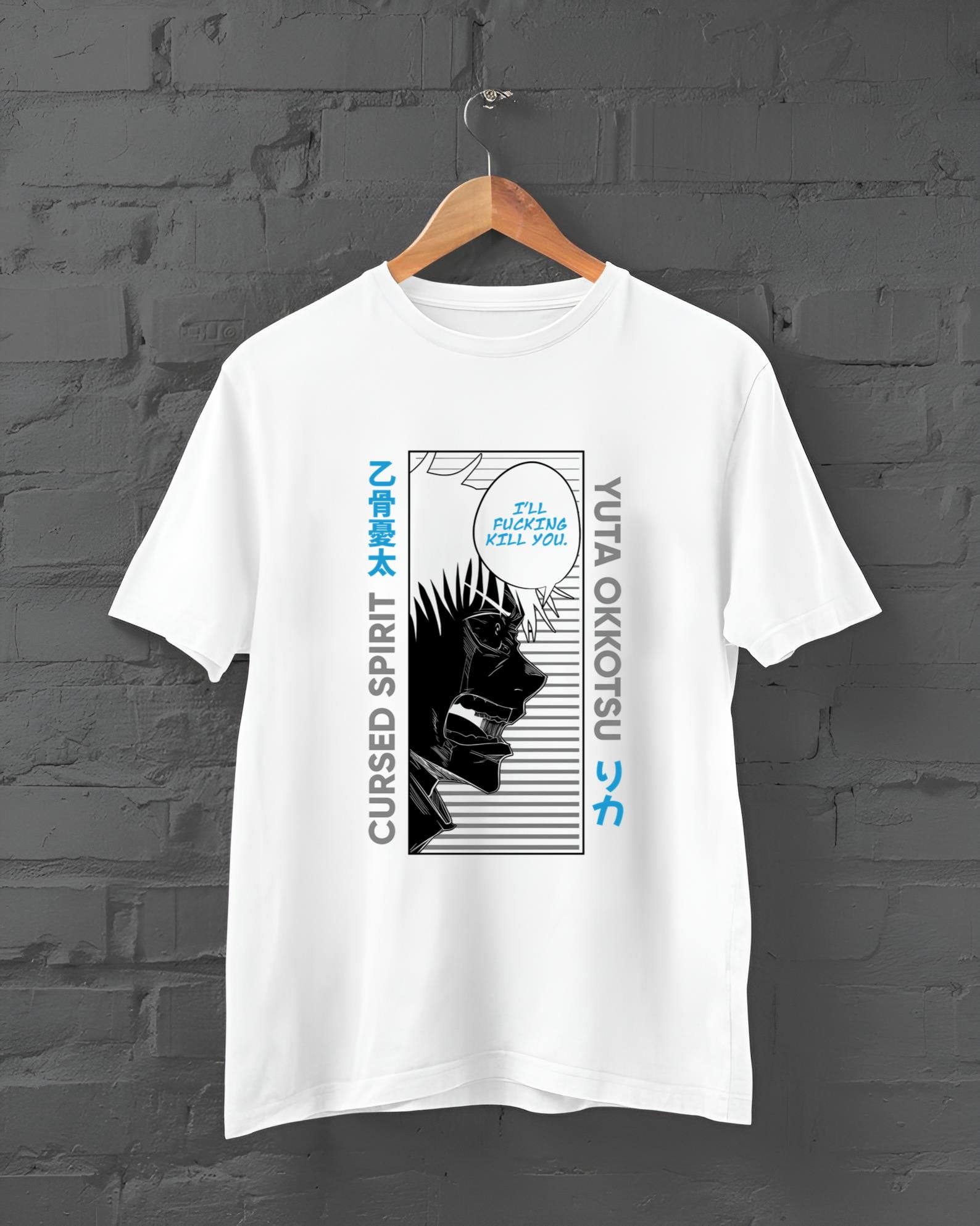 Yuta Okkotsu Jujutsu Kaisen T-Shirt Gojo Satoru Anime Japanese Tee ...