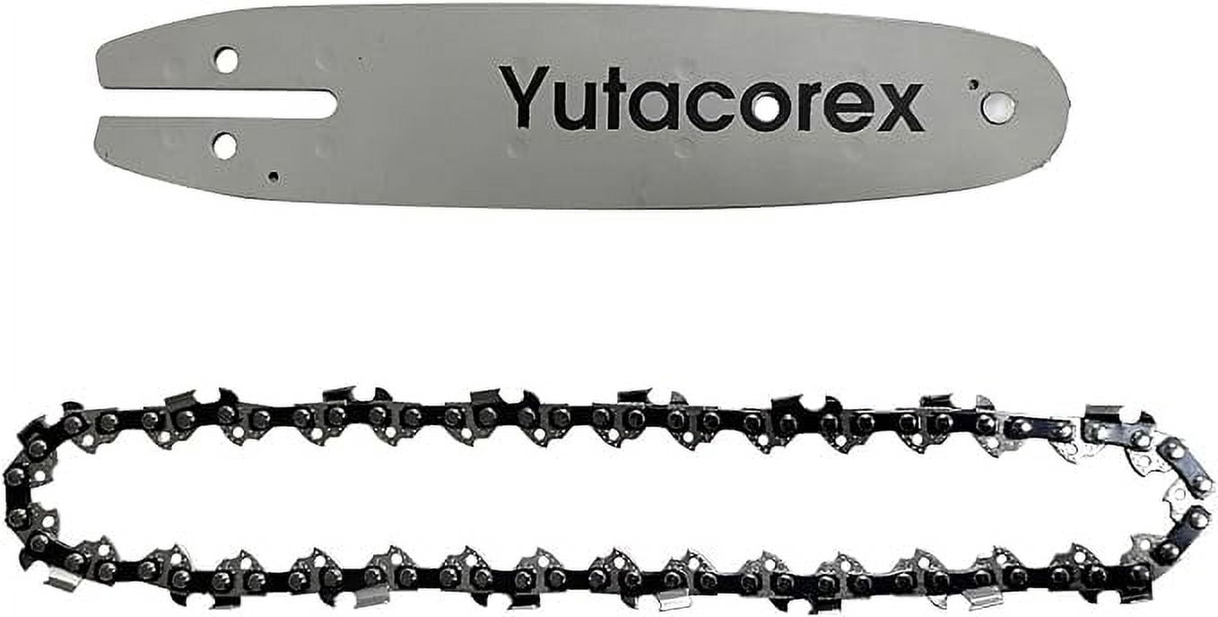 Yutacorex 8inch Pole saw Guide Bar and Chain Combo,3/8,043,34 DL(1Bar ...