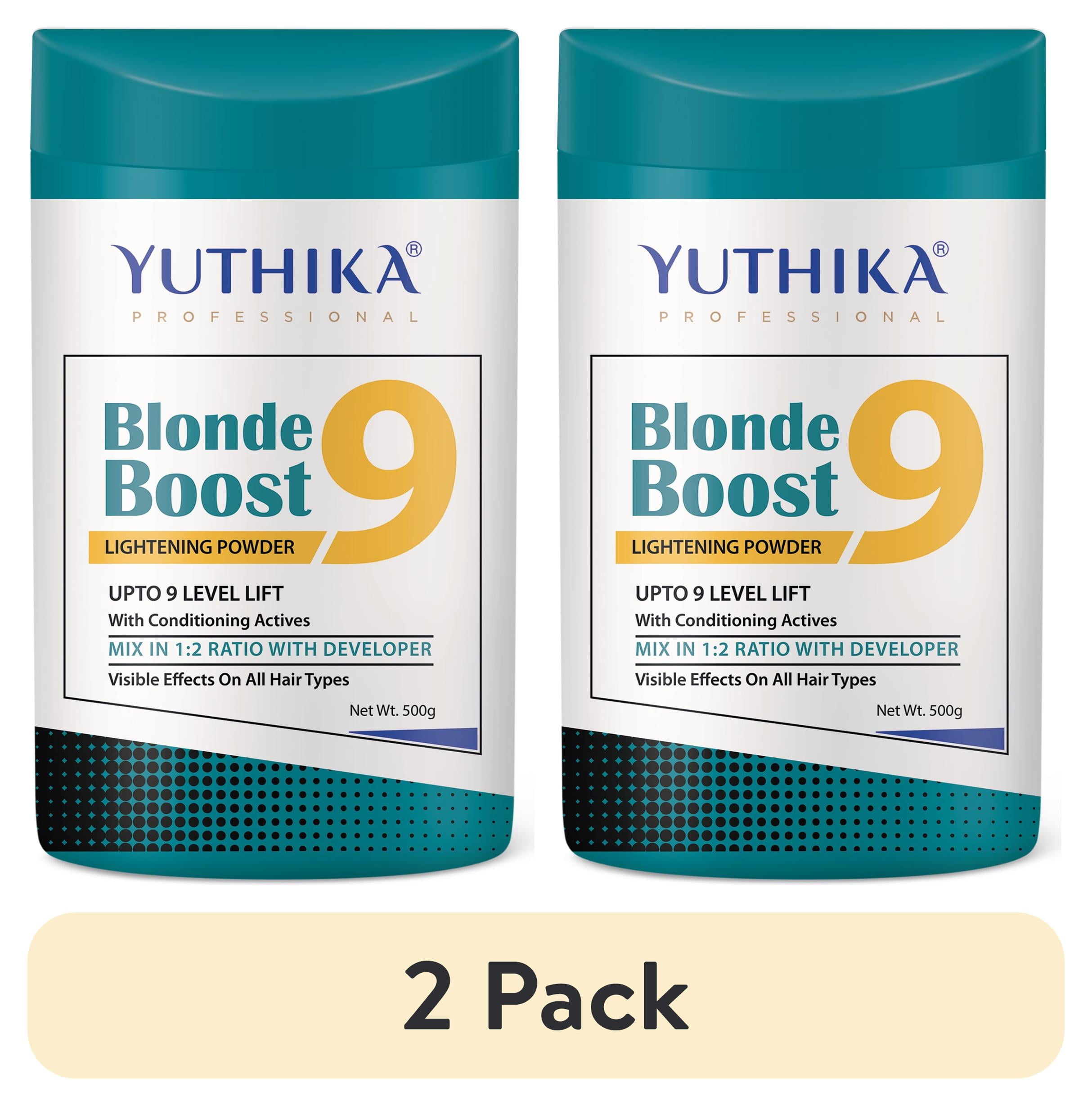 (2 pack) Yuthika 17.64 oz Blonder Bleaching Powder for Hair, Lightener ...