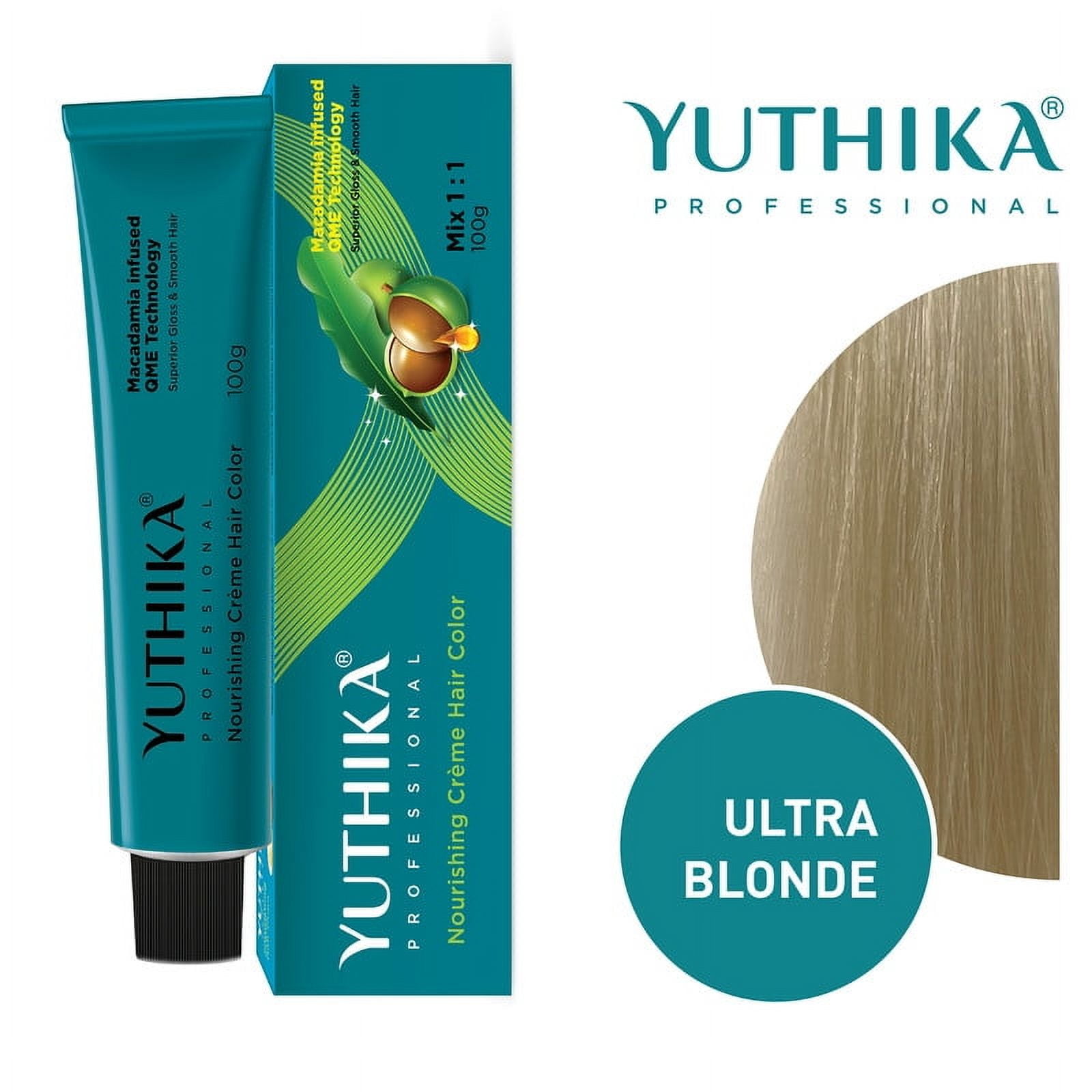 Yuthika Professional Creme Hair Color, Permanent Blonde Hair Dye Color ...