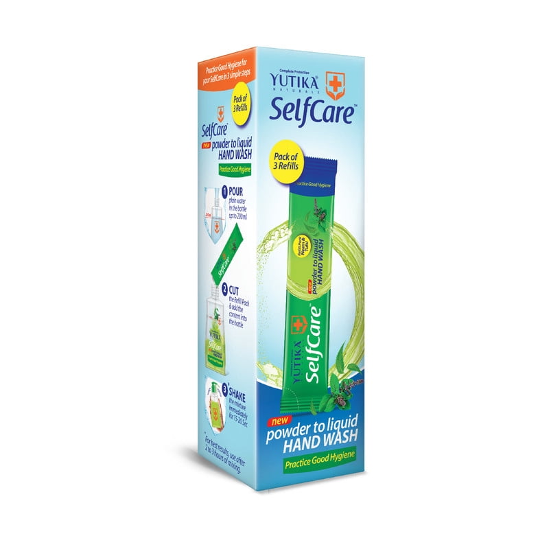 Yuthika Selfcare Neem & Tulsi Tulsi Powder to Liquid Hand Wash – 3 ...