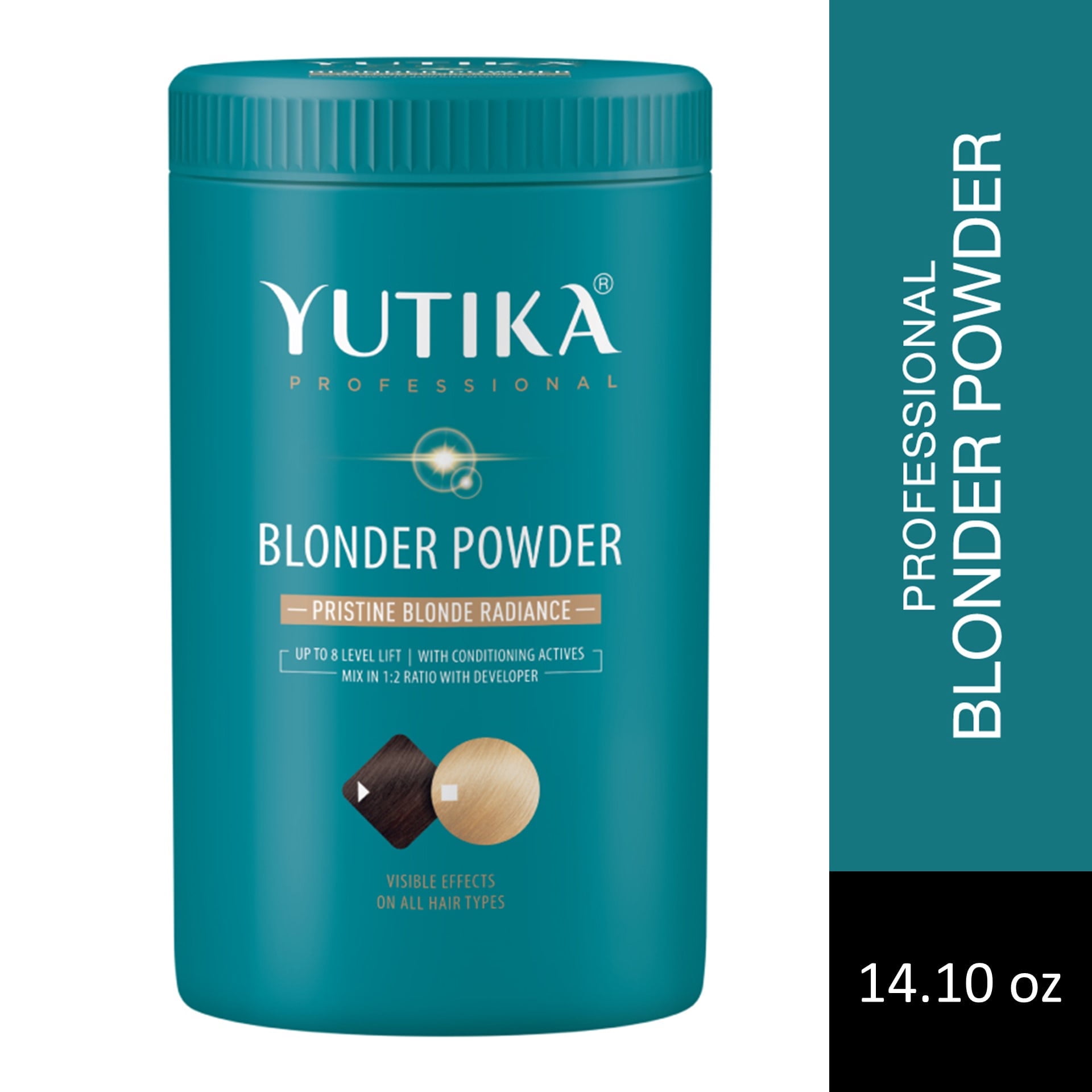 Yuthika 14.10 oz Blonder Bleaching Powder for Hair, Lightener ...