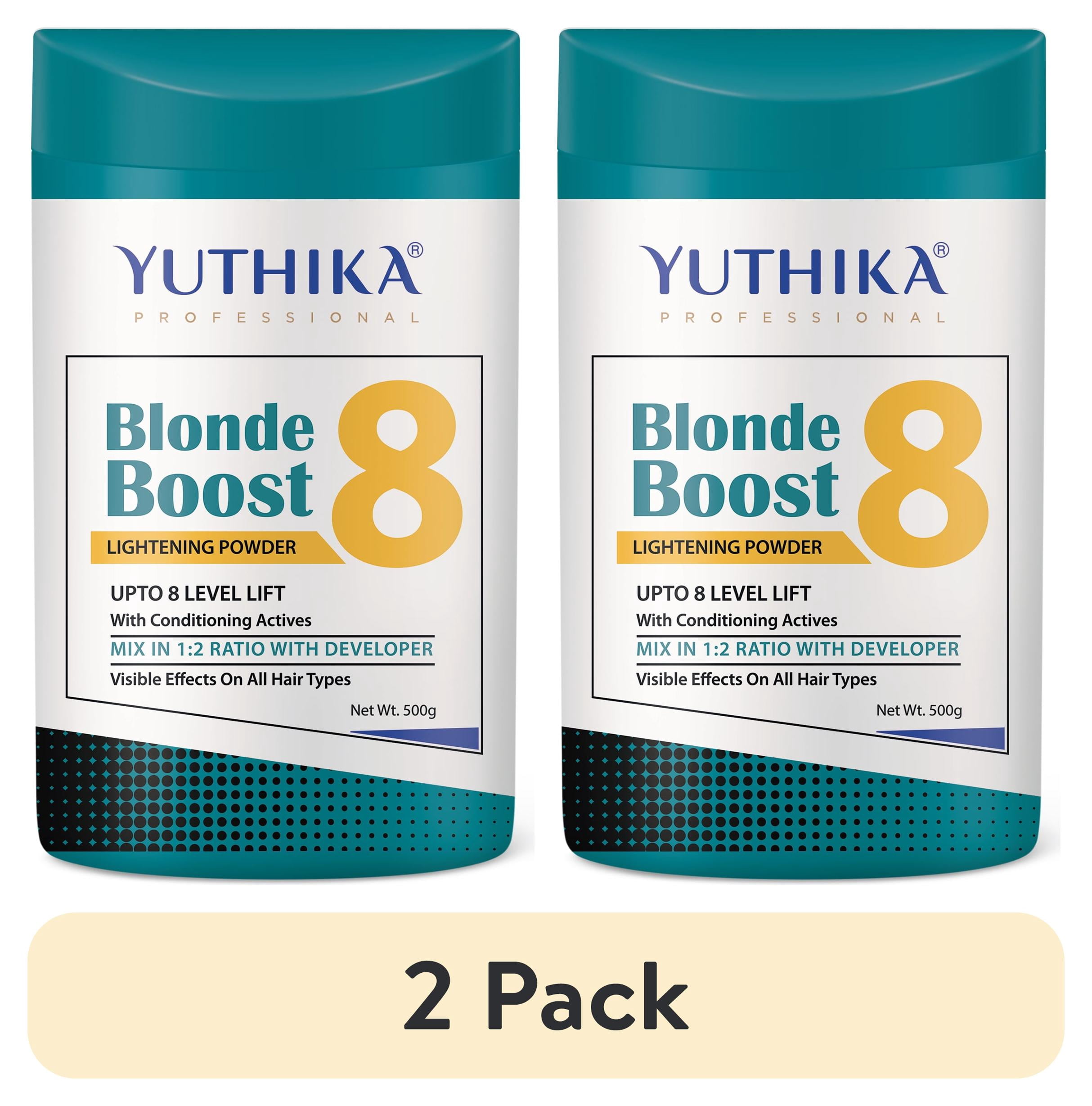 (2 pack) Yuthika 17.64 oz Blonder Bleaching Powder for Hair, Lightener ...