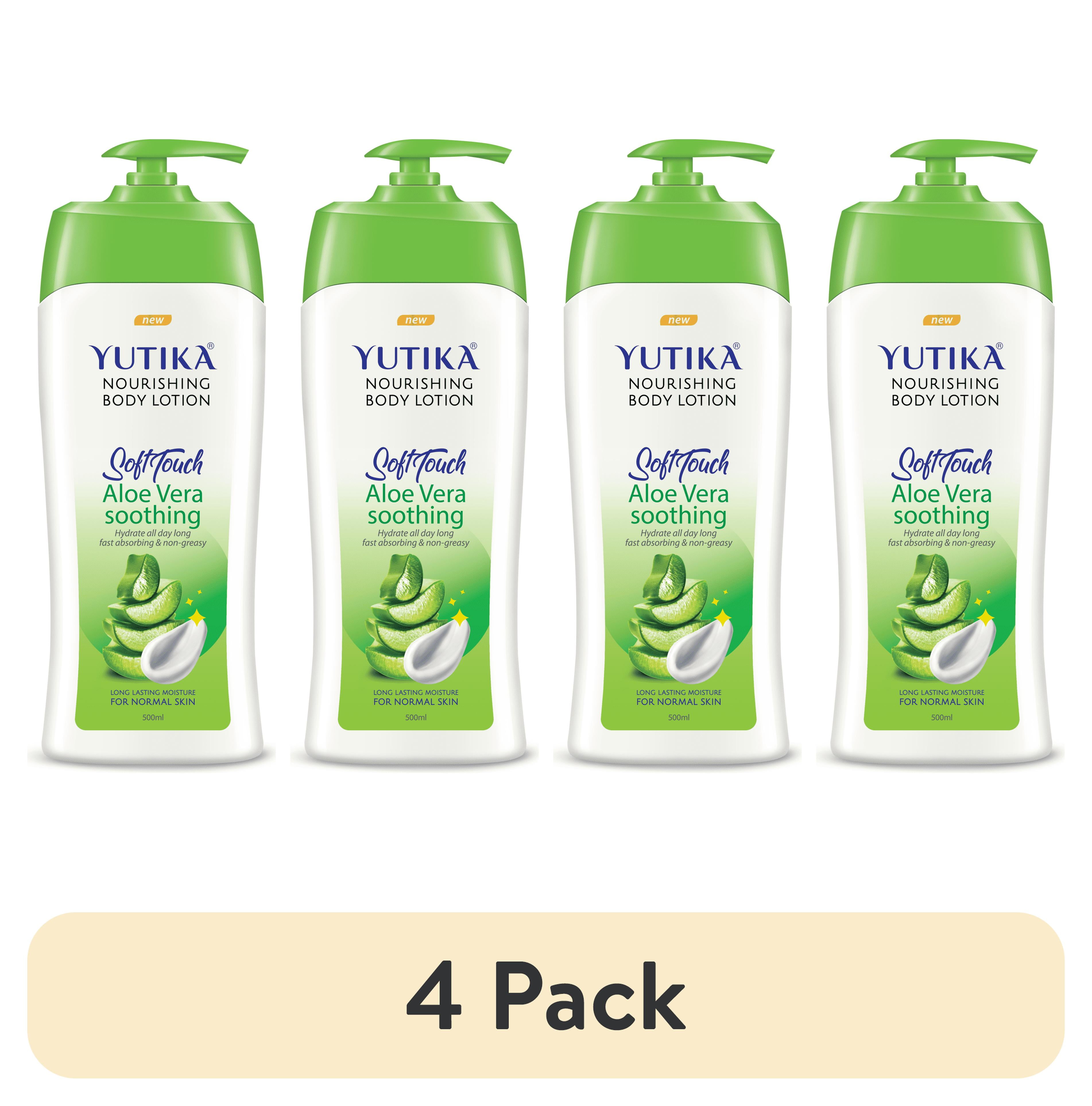 (4 pack) Yuthika Daily Moisturizing Body Lotion, Long Lasting, Non ...