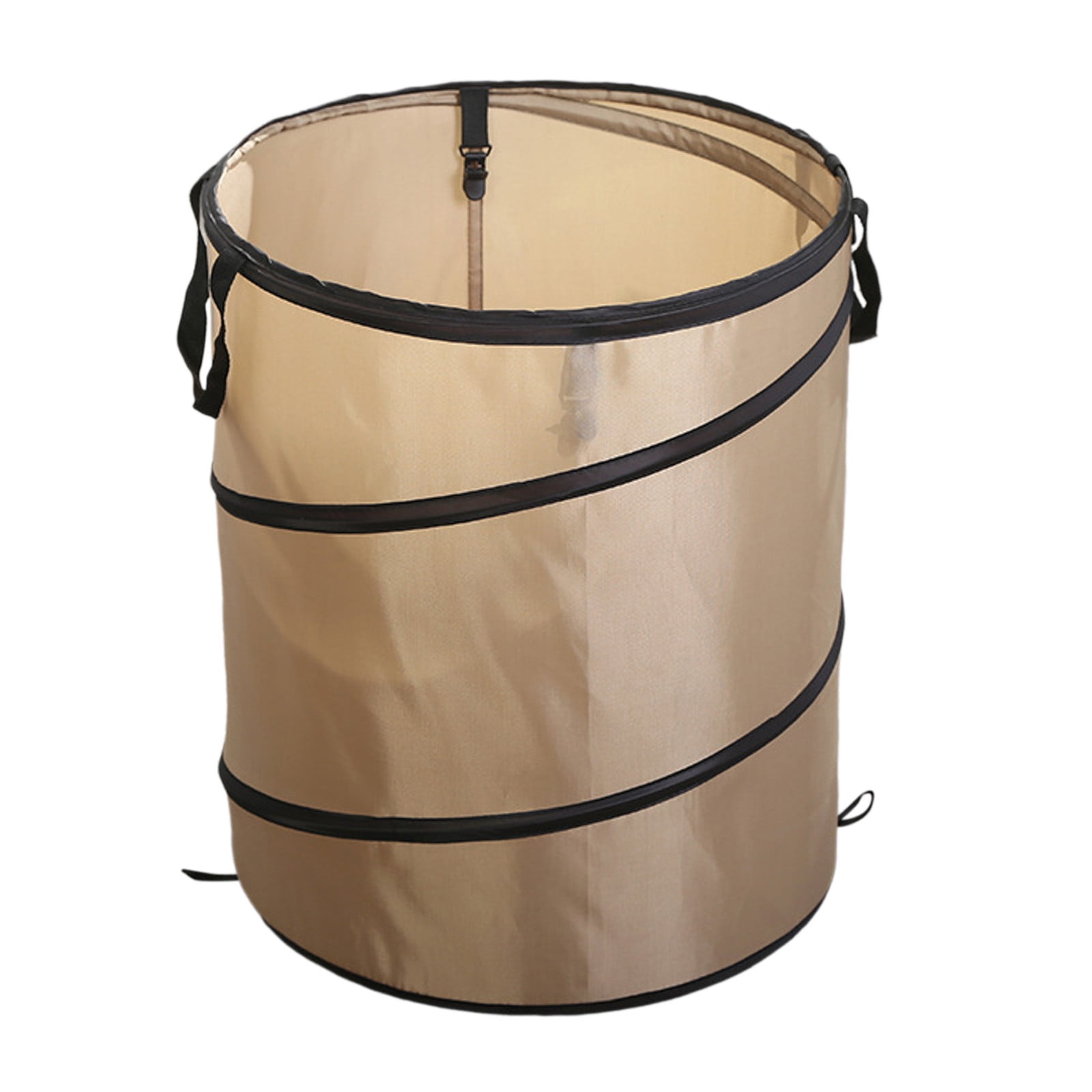 Yutnsbel Collapsible And Leaf Bag Up Outdoor Garbage Can Collapsible ...
