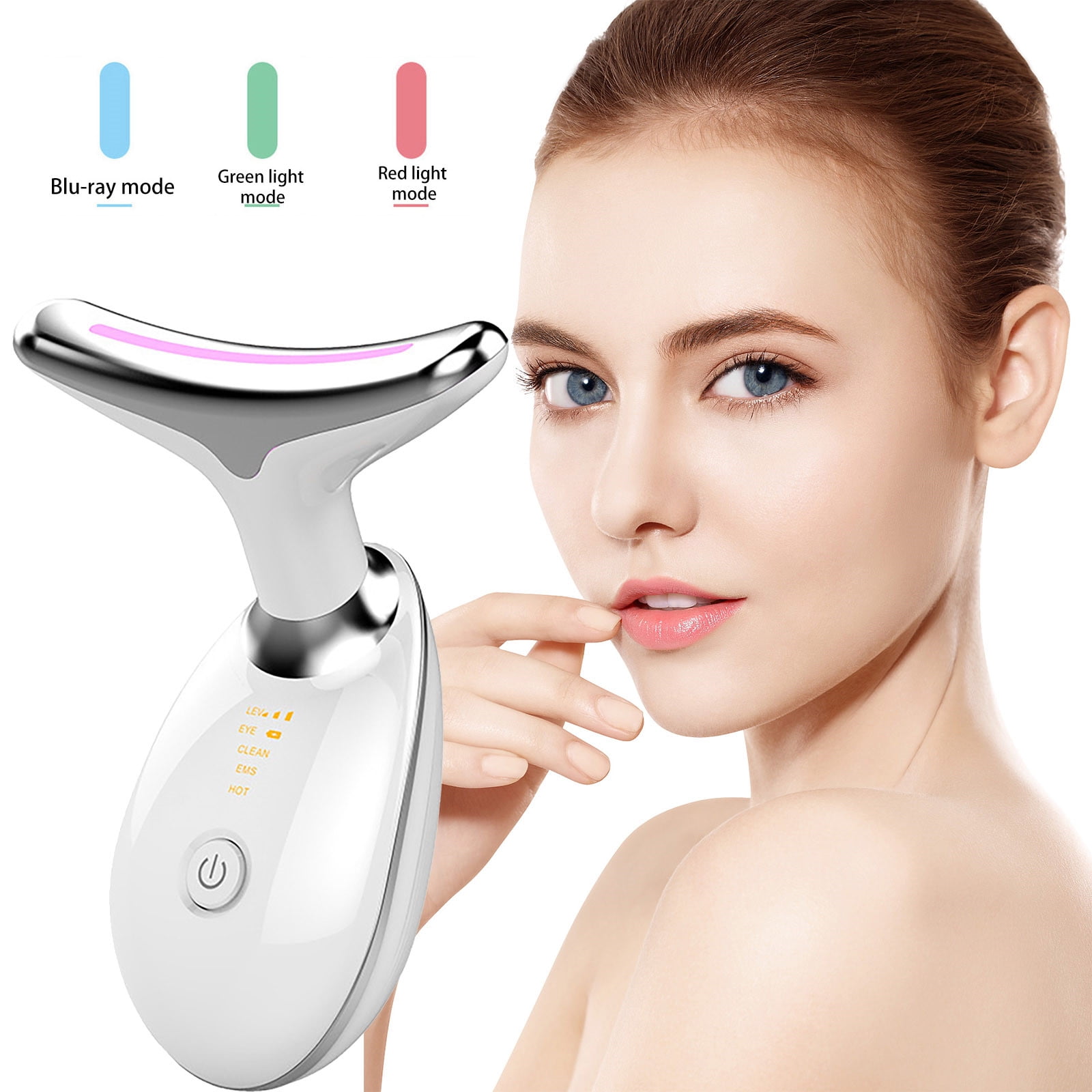 Yutnsbel Facial Massager High Frequency Vibration Reduces Puffiness ...