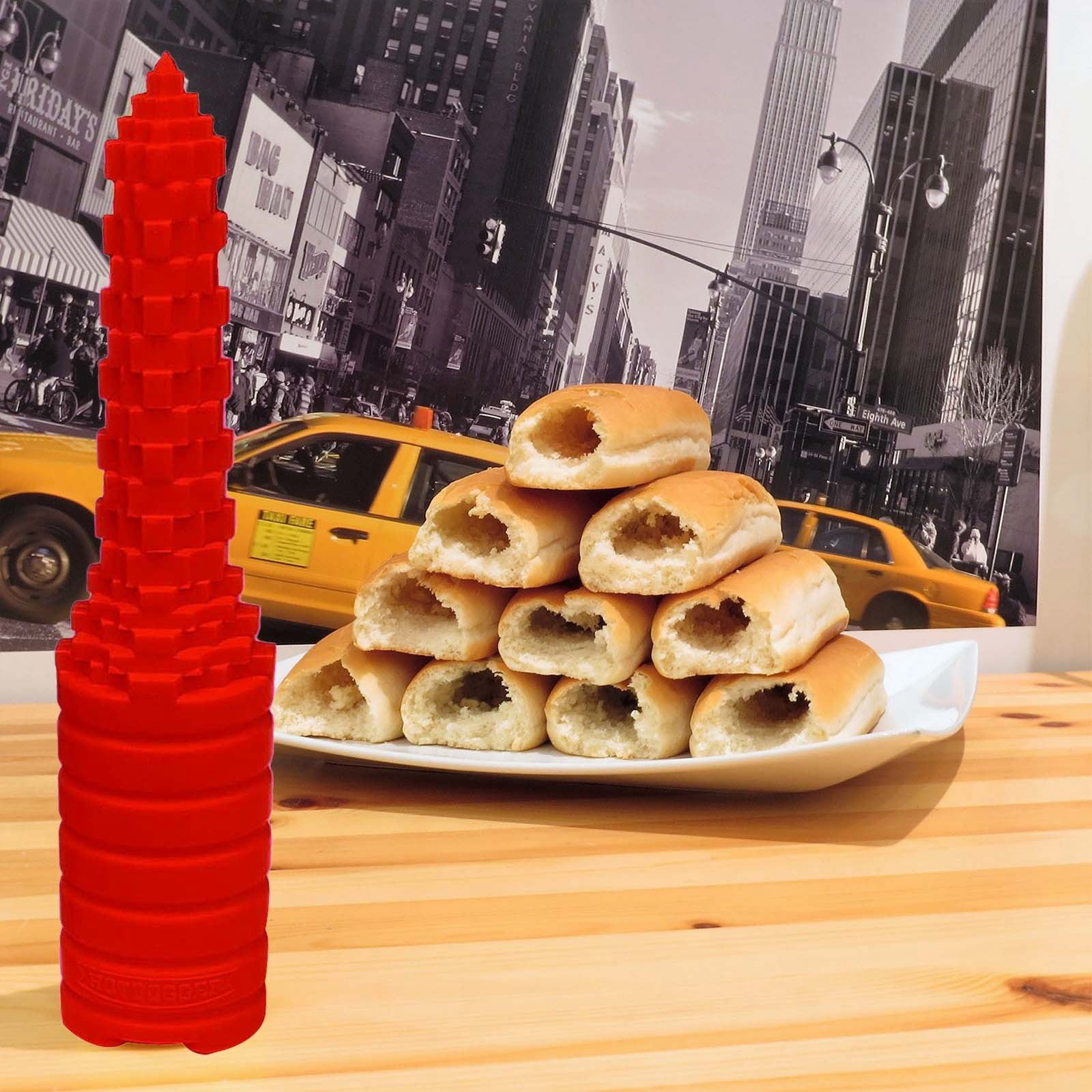 Yutnsbel Fun And Creative Hot Dog Bun Puncher Perfect Tool For Making ...