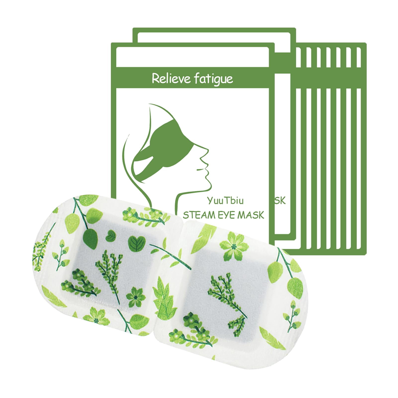 Yuutbiu Steam Eye Mask, Travel Essentials for Sleeping, Heated Eye Mask ...