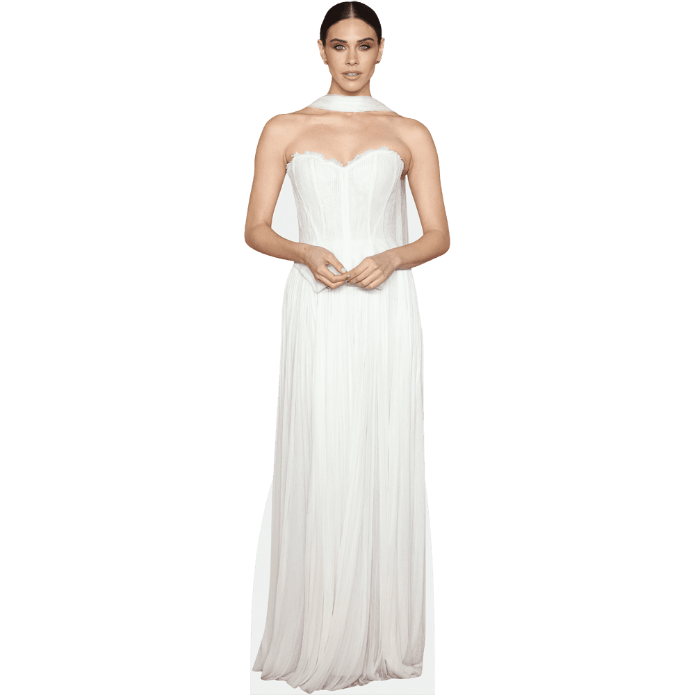 Yuval Gonen (White Dress) Life Size Cutout. Standee. - Walmart.com