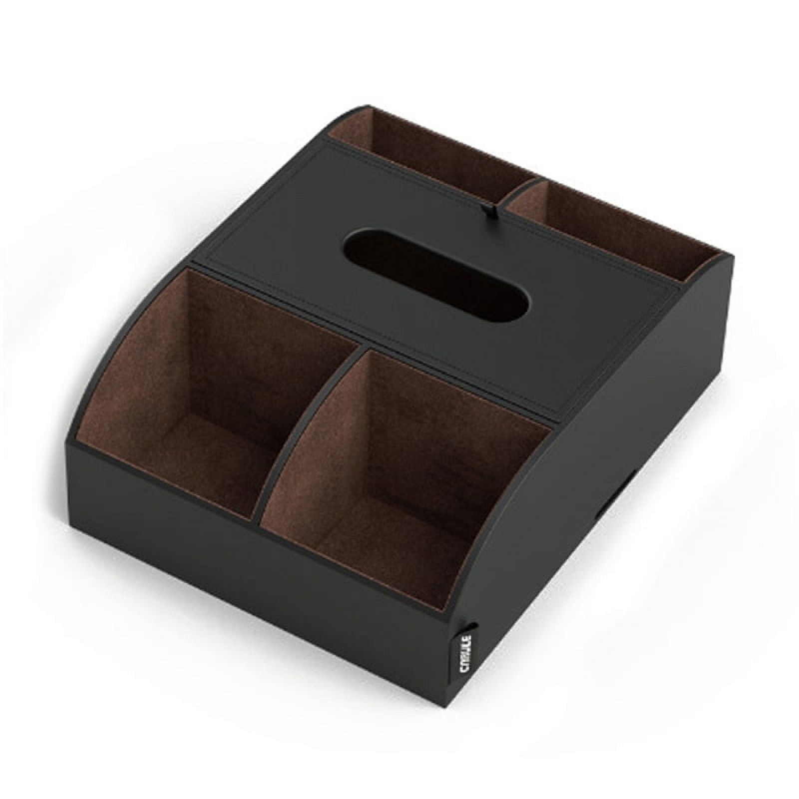 Yuventoo Auto Parts Car Armrest Storage Box Multi-Functional Tissue Box ...