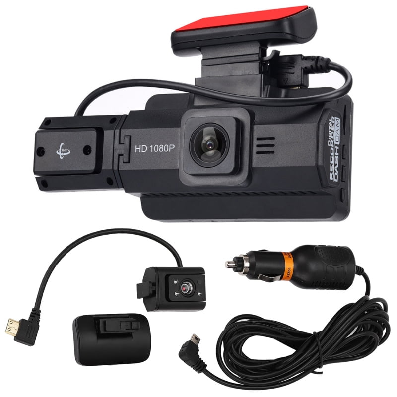 Yuventoo Auto Parts Dual Driving Recorders, 3.0-inch IPS Screen In ...