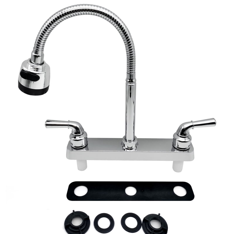 Yuventoo Auto Parts Kitchen Tap Cold/Hot Water Connection Washbasin Tap ...