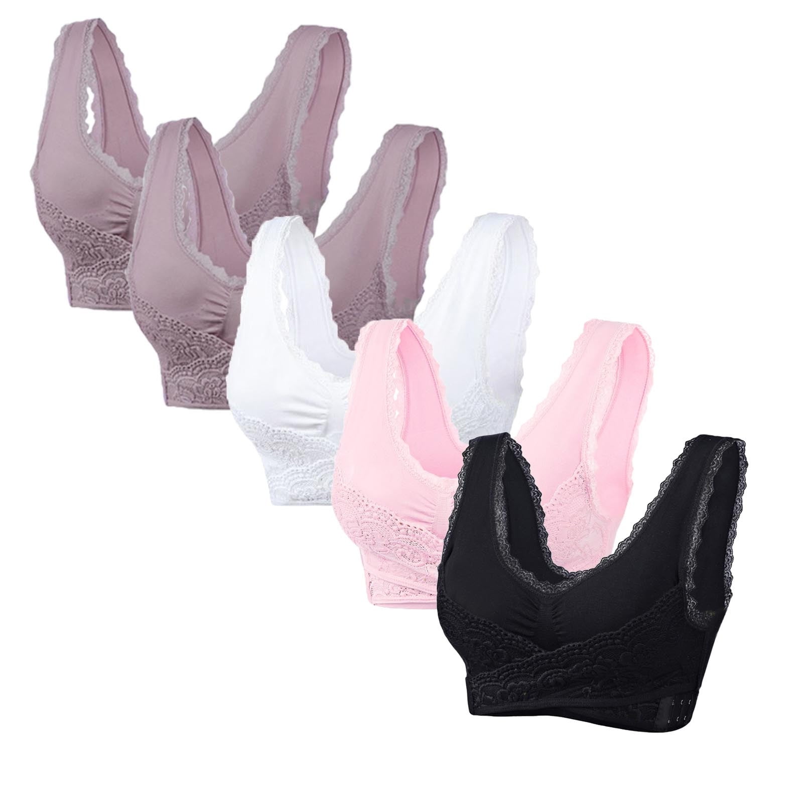 Yuwull 5Pc Kendally Bras For Older Women, Kendally Bra, Comfy Corset ...