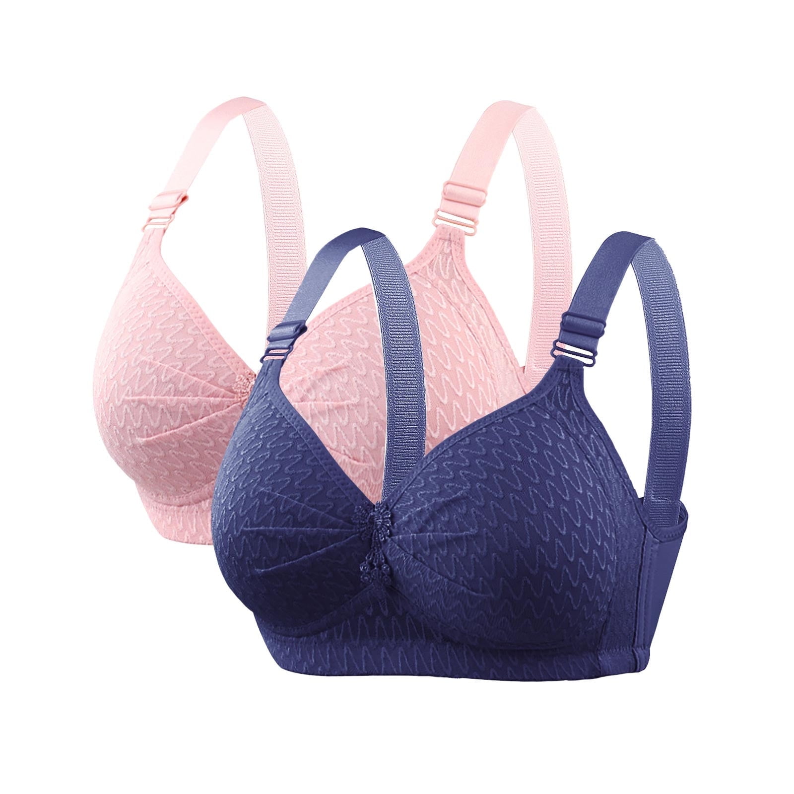 Yuwull Bras For Women Middle Aged And Elderly Bras Without Steel Rings ...