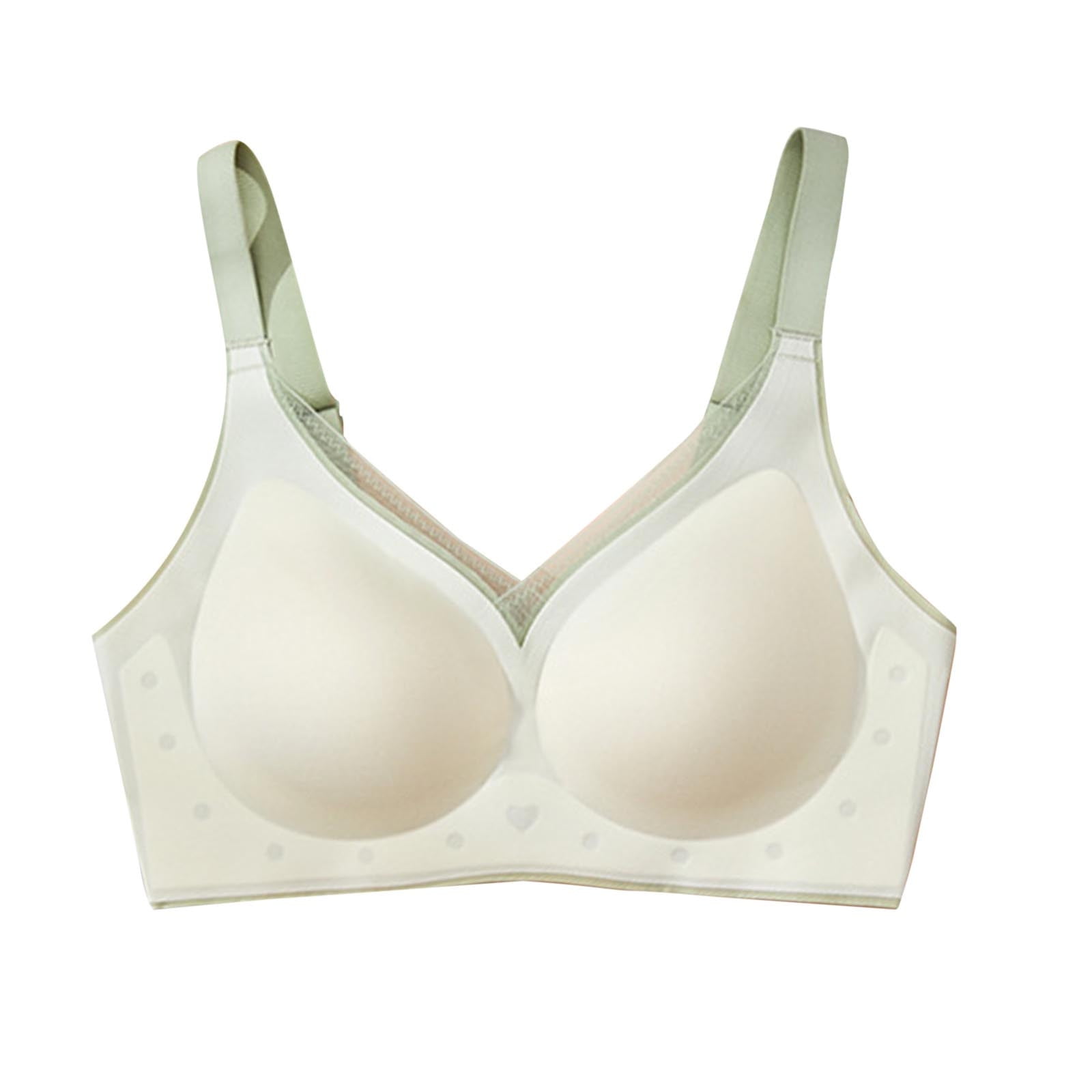 Yuwull Sports Bras For Women Womens Solid Color Underwear With Soft ...