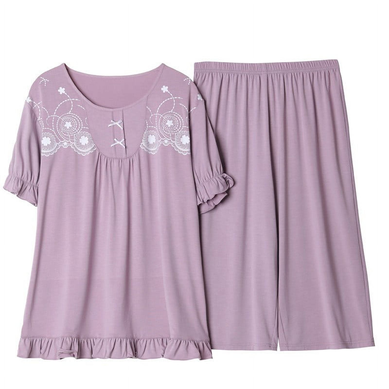 Yuwull Two Piece Sets for Women Summer, Womens Pajamas Women's Summer ...