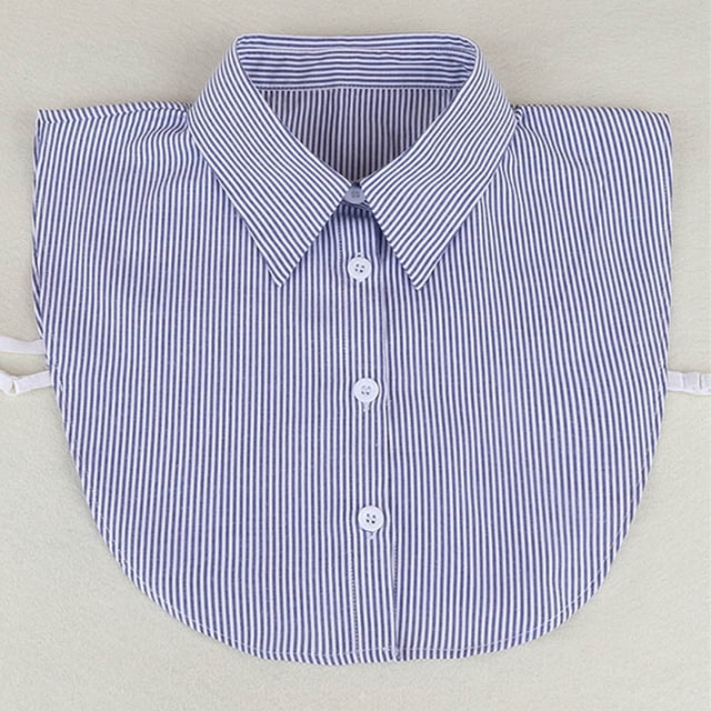 Yuwull Women Fake Collar Detachable Collar Blouse Half Shirts Faux ...