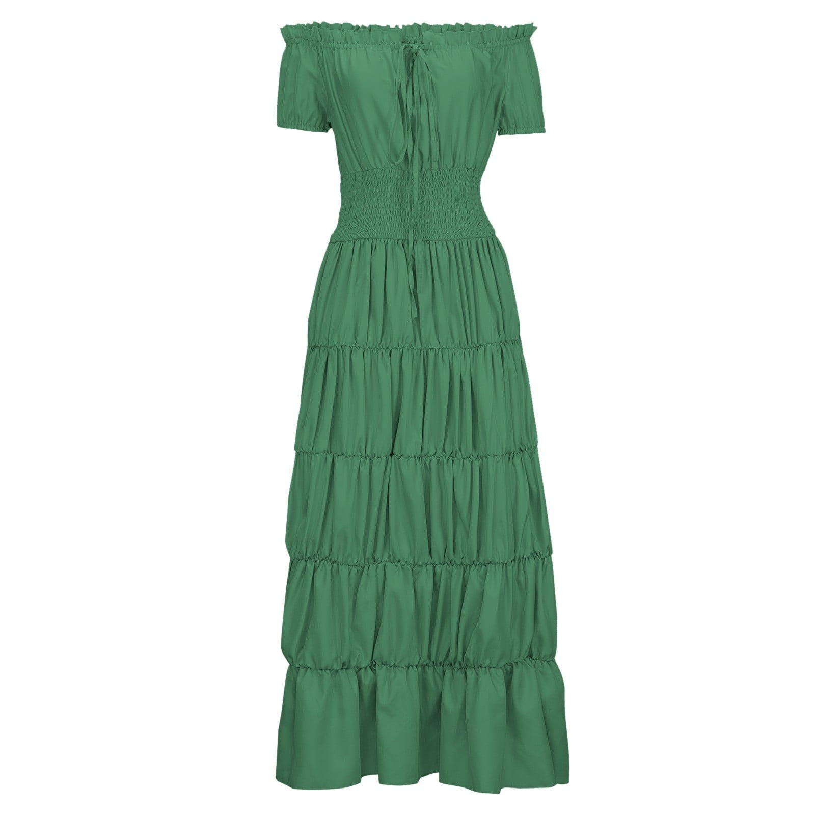 Yuwull Women Renaissance Dress Pirate Peasant Wench Irish Costume ...