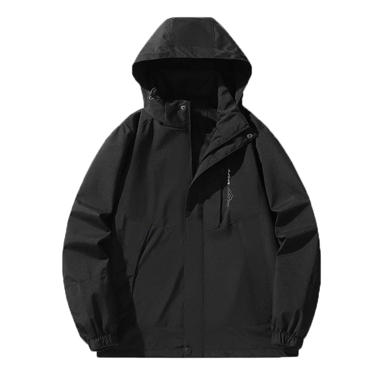 Yuwull Women'S Waterproofs Rain Jacket Lightweight Hooded Windbreaker ...