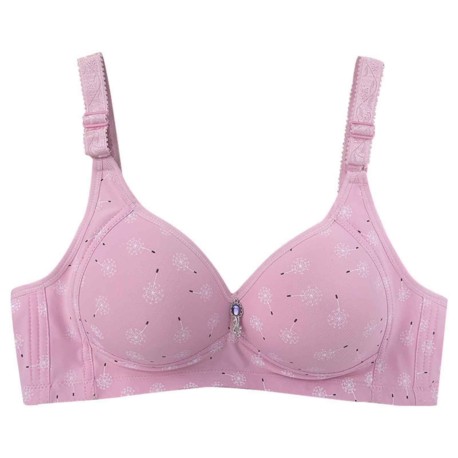 Yuwull Women's Push Up Front Closure Bra Thick Padded Seamless Criss ...