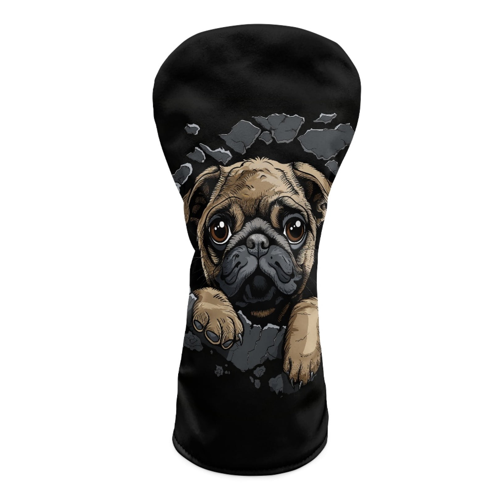 Yuyamidu 3D Pug Golf Head Covers, Cute Golf Club Covers Driver ...