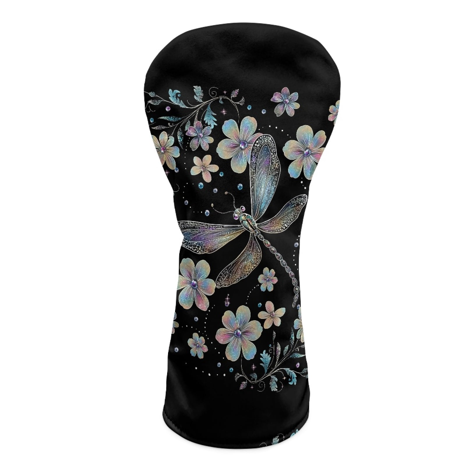 Yuyamidu Aesthetic Dragonfly Golf Club Head Covers Floral PU Leather ...
