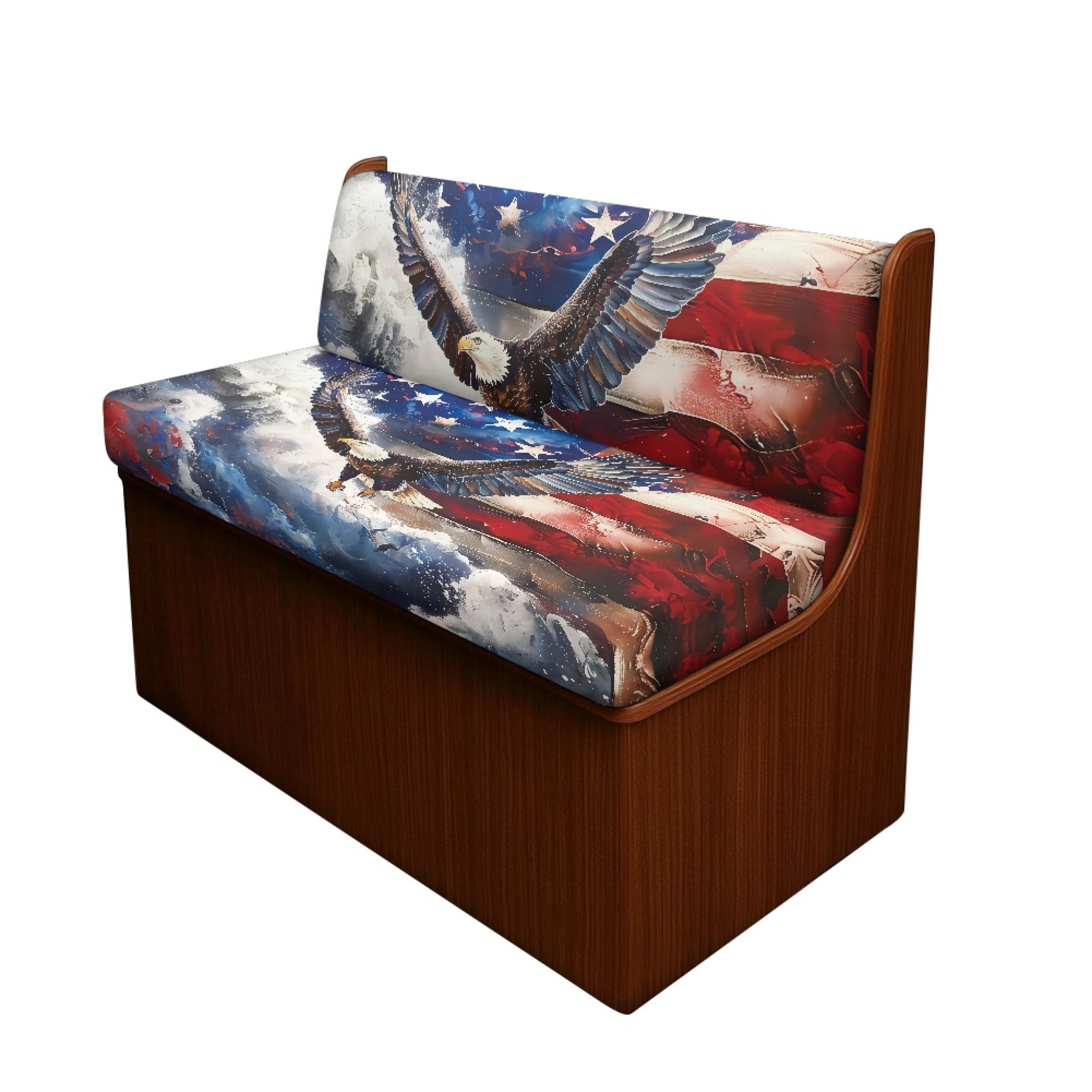 Yuyamidu American Flag RV Dinette Cushion Covers Booth Set Eagle RV ...