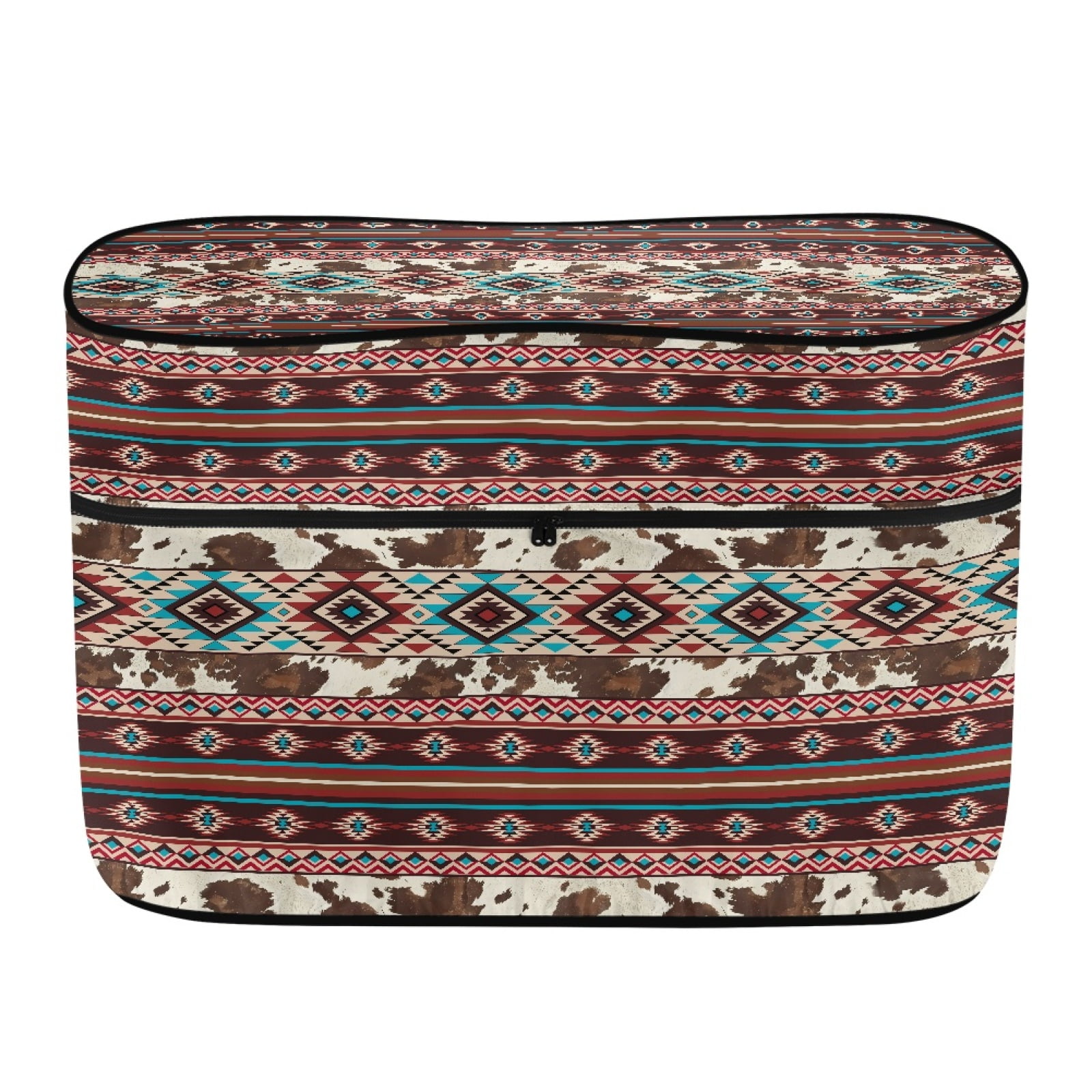 Yuyamidu Aztec Cow Print Propane Tank Cover, Easy to Install Camper ...