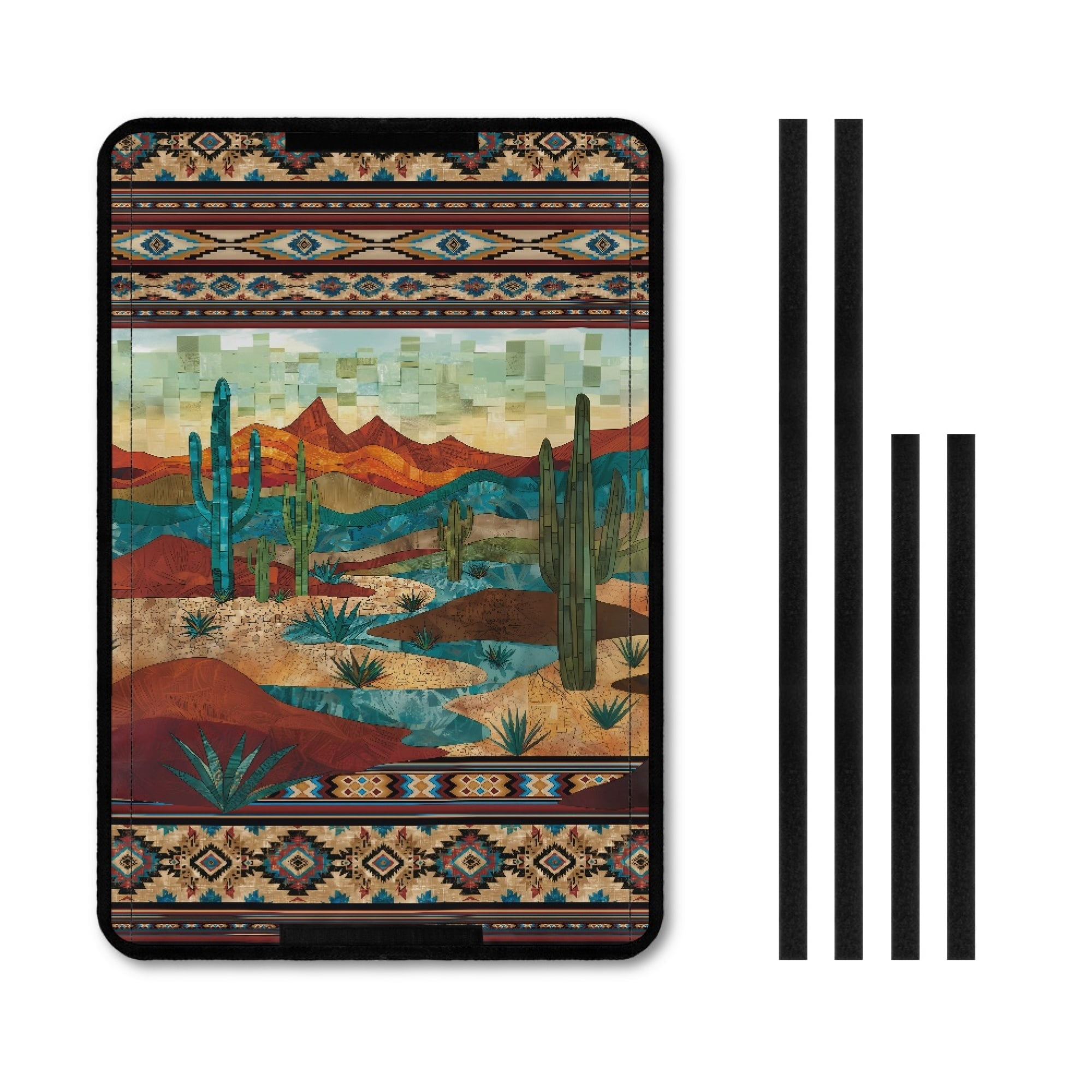 Yuyamidu Aztec Ethnic RV Door Shade Cover, Cactus RV Window Sun Shade ...