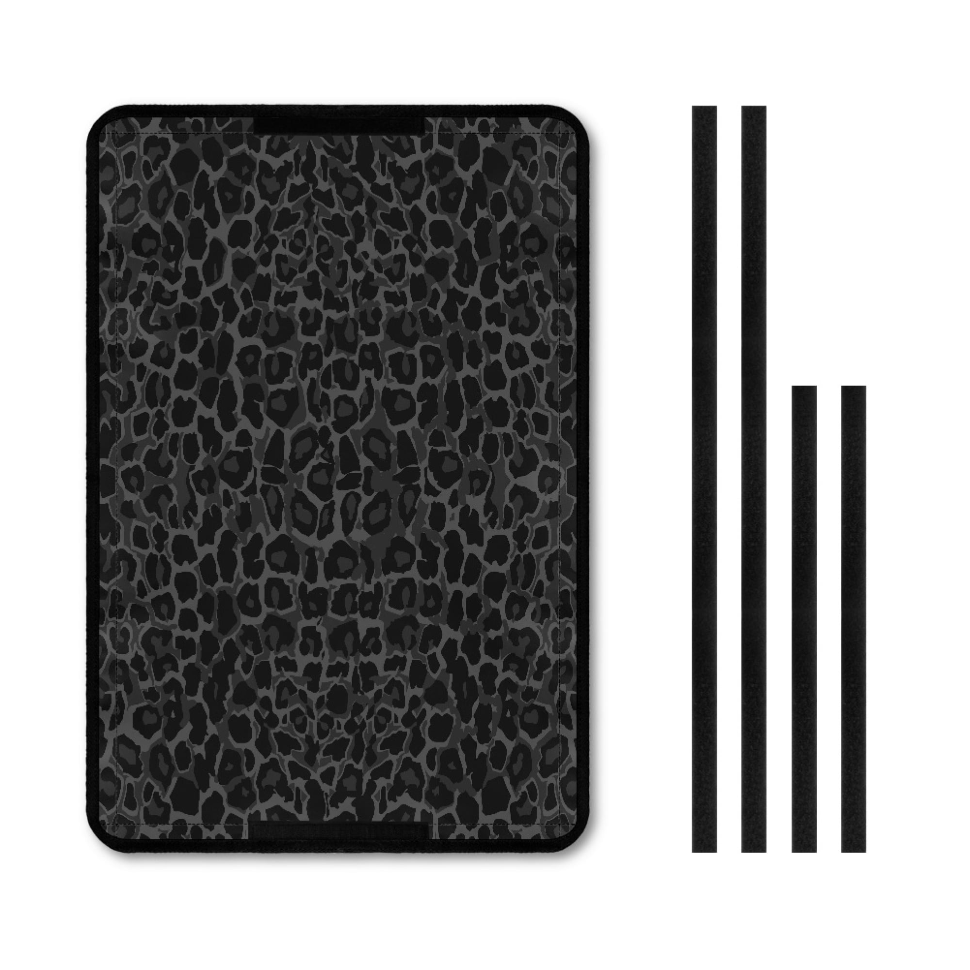 Yuyamidu Black Leopard Print RV Door Window Shade Cover, Sun Blackout ...
