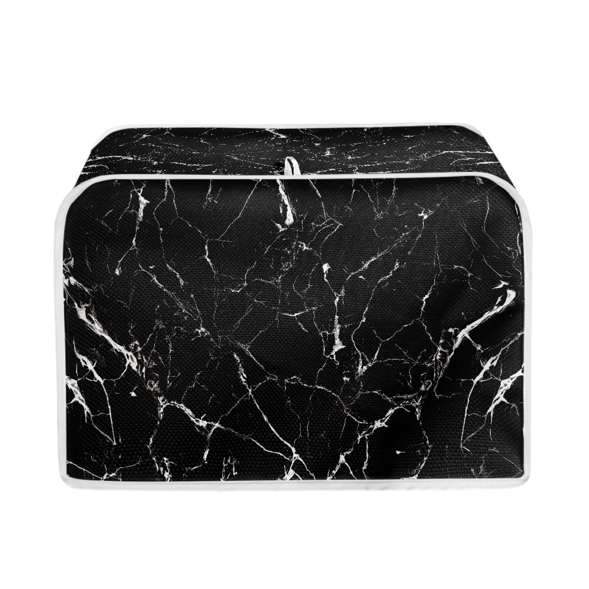 Yuyamidu Black Marble Stripes Toaster Cover 4 Slice Wide Slot Bread ...