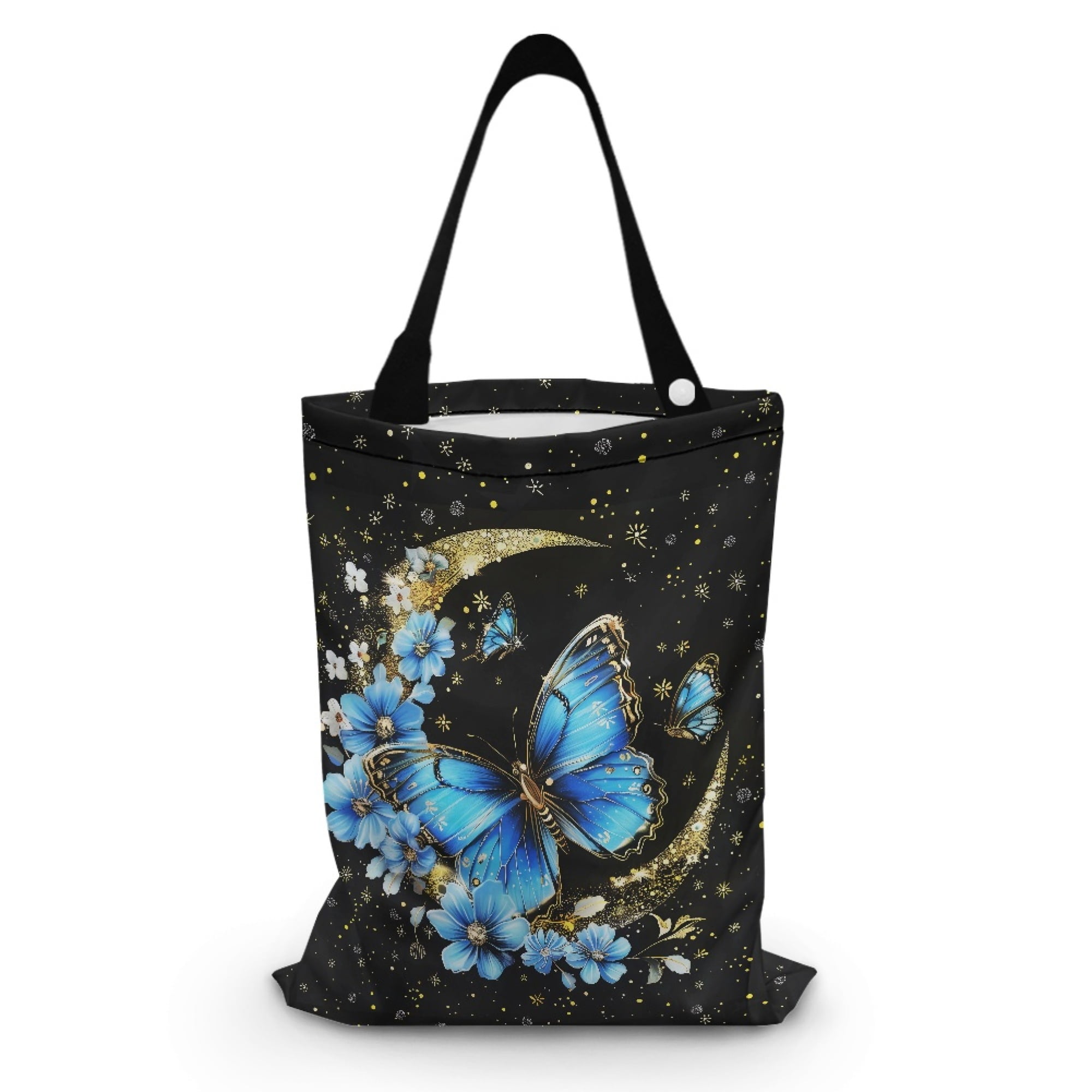 Yuyamidu Blue Butterfly Car Trash Bag for Camping, Travel Accessories ...