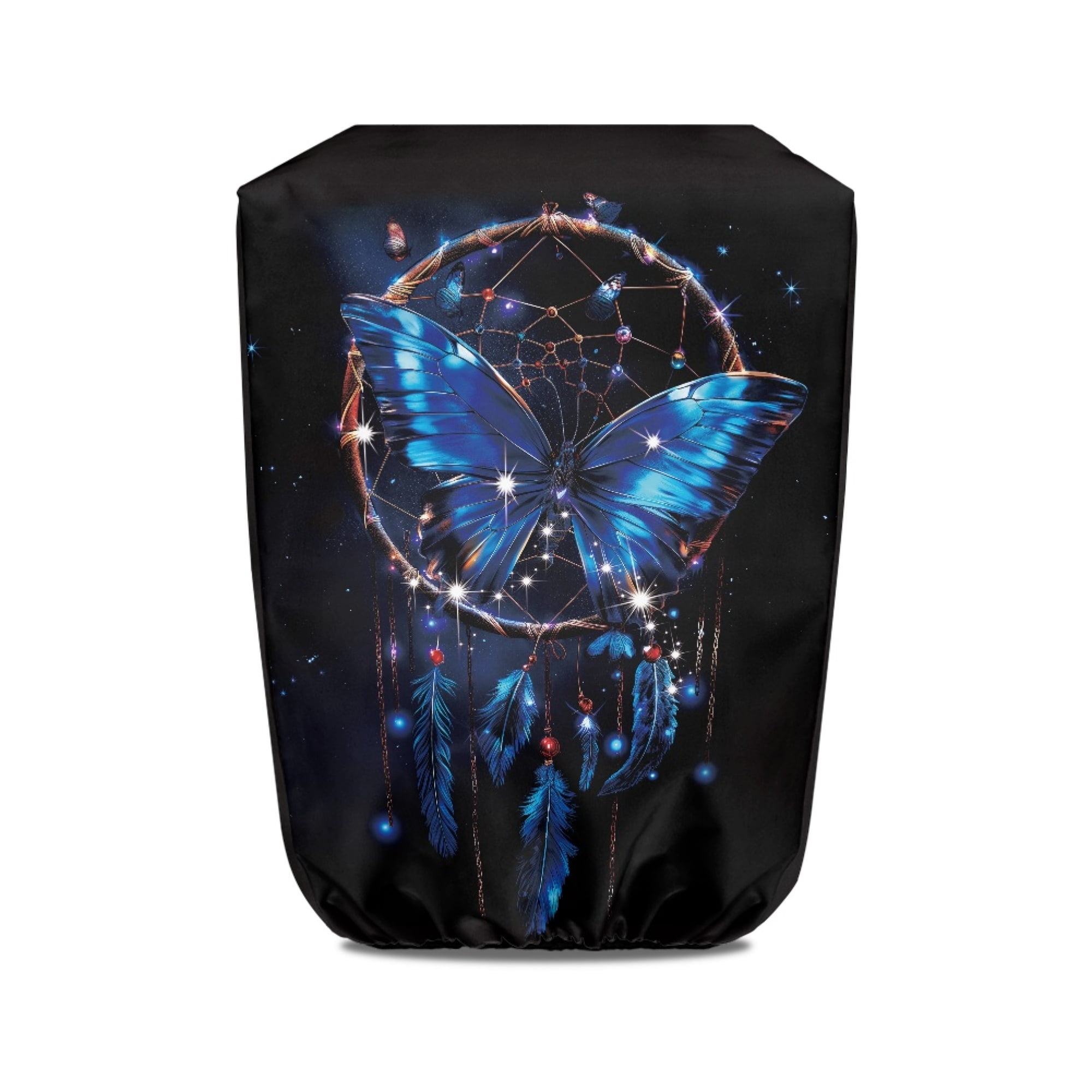 Yuyamidu Blue Butterfly Electric Tongue Jack Cover Dream Catcher RV ...