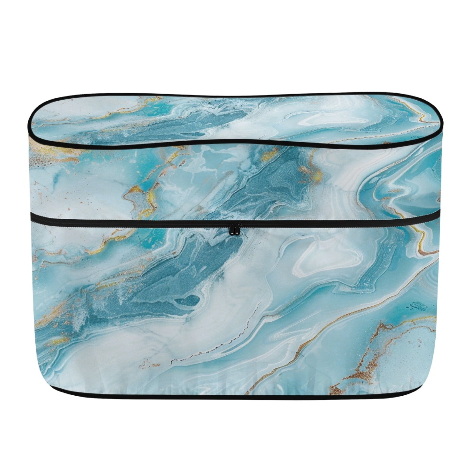 Yuyamidu Blue Mable Stripes RV Propane Tank Cover for Travel Trailer ...